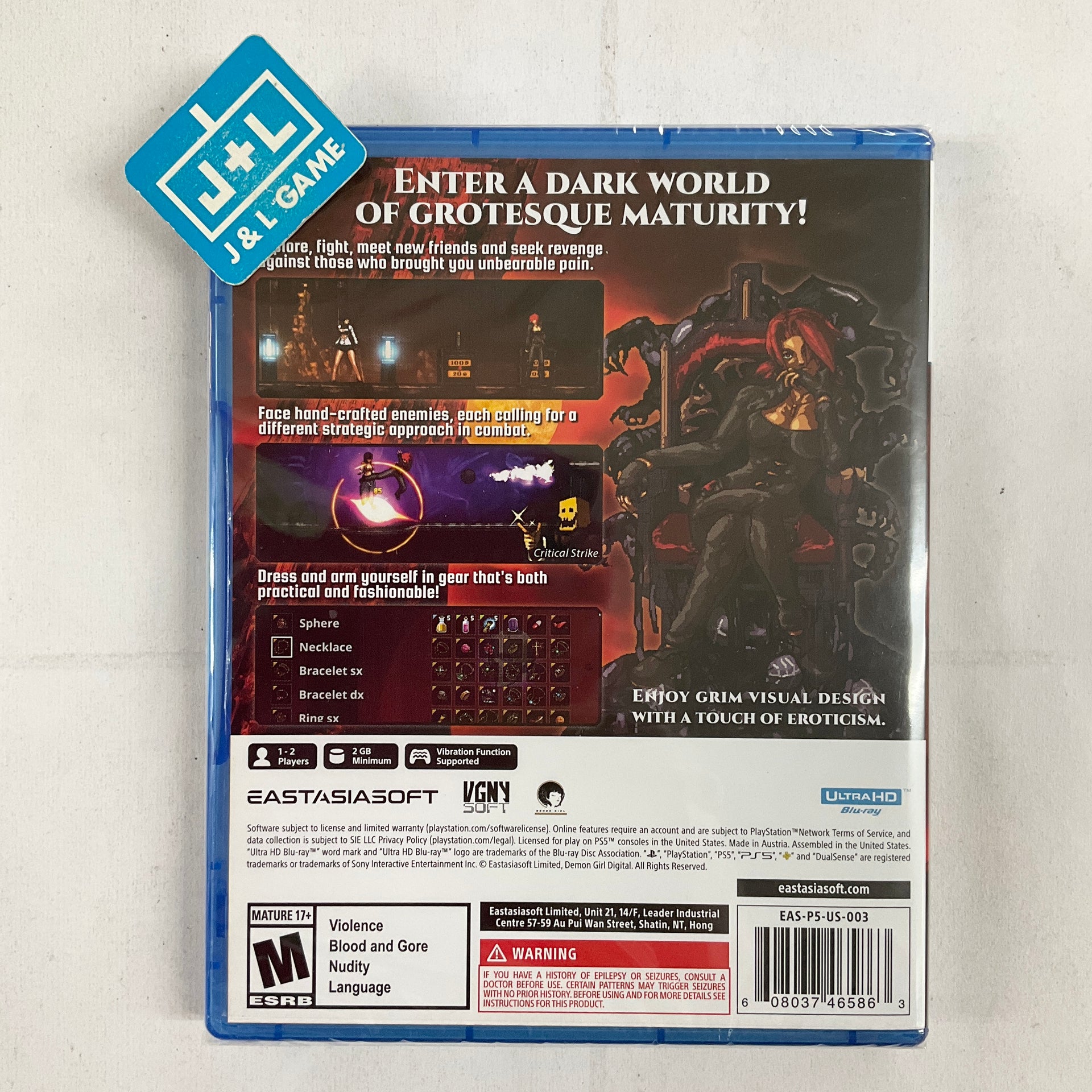 Demoniaca: Everlasting Night - (PS5) Playstation 5 | J&L Game