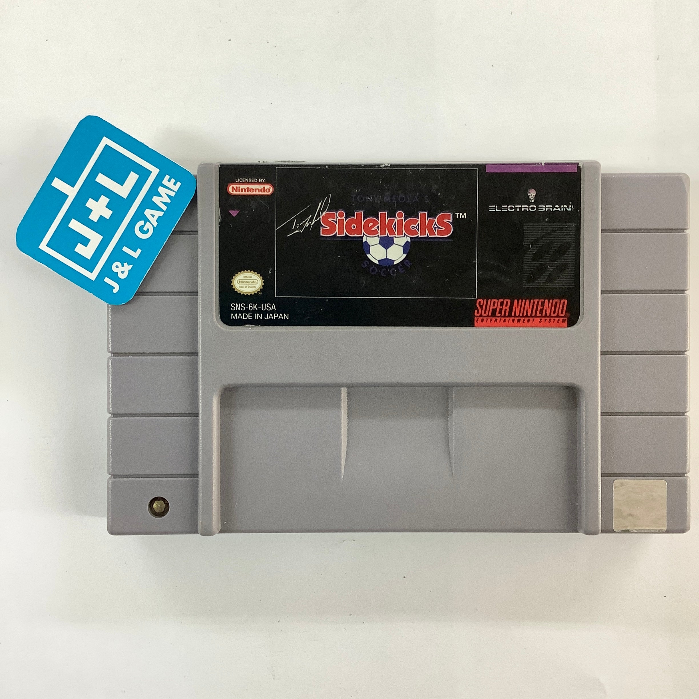 Tony Meola's Sidekicks Soccer - (SNES) Super Nintendo [Pre-Owned] | J&L ...