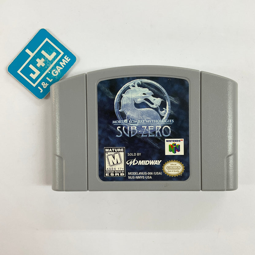 Mortal Kombat Mythologies: Sub-Zero - (N64) Nintendo 64 [Pre-Owned] | J ...