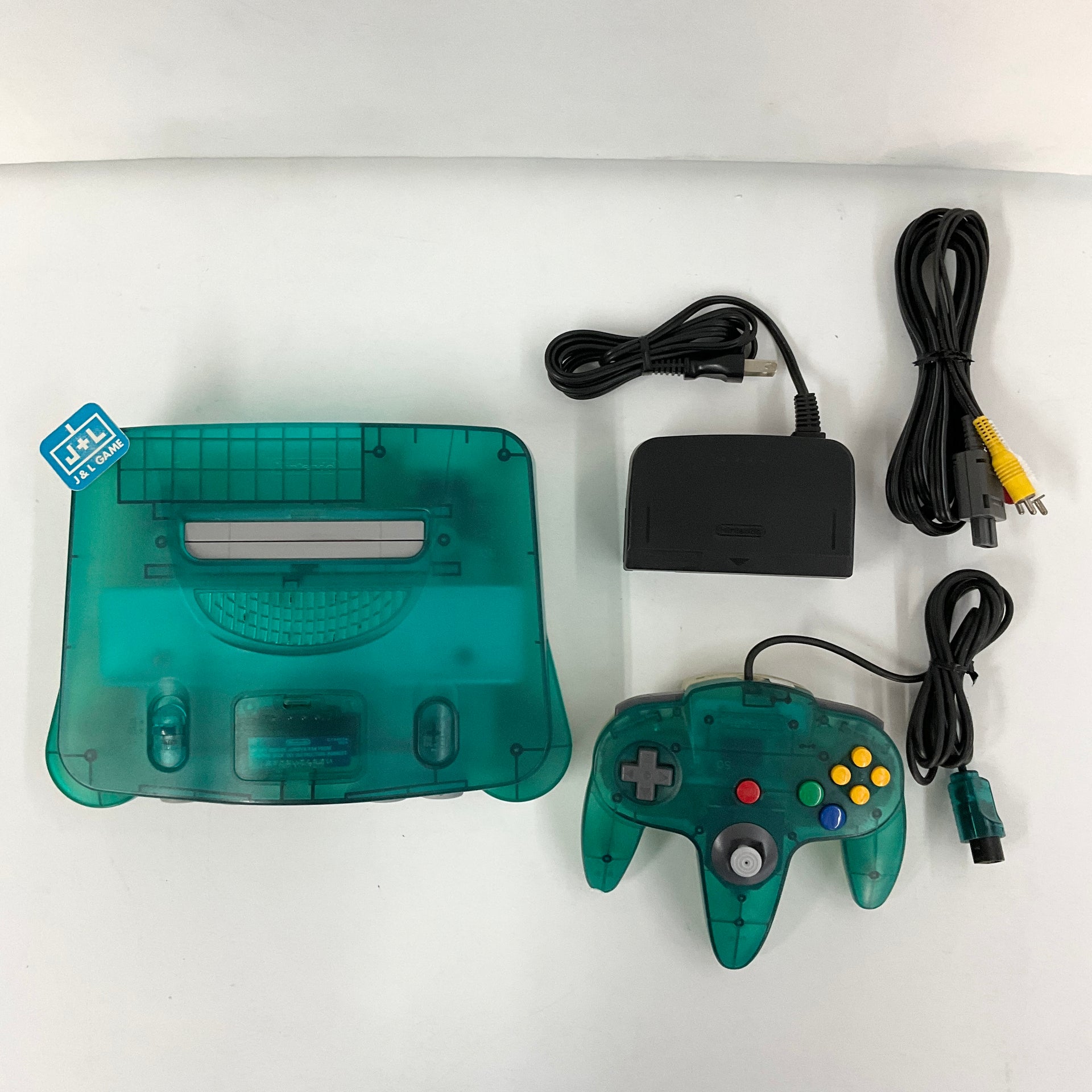 Nintendo 64 Hardware Console (Clear Blue) - (N64) Nintendo 64 [Pre-Own ...
