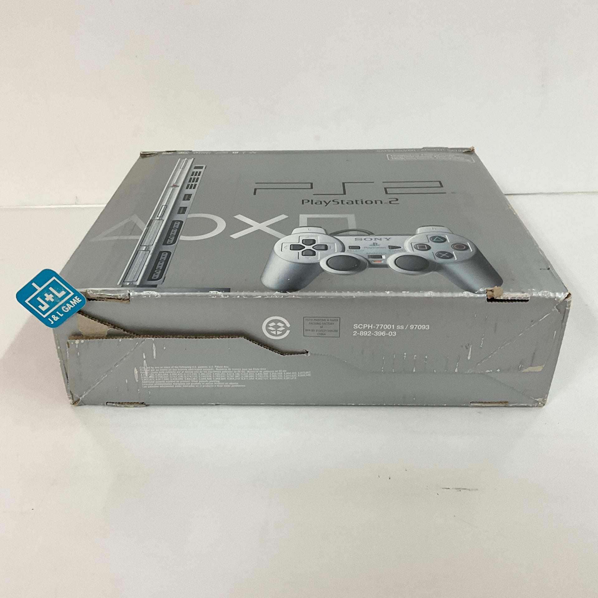 Sony PlayStation 2 Slim Console (Silver) - (PS2) PlayStation 2 [Pre-Ow | J&L Game