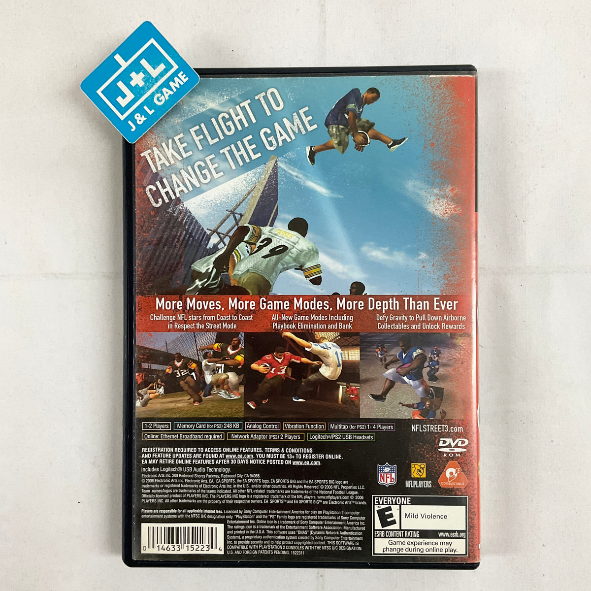 NFL Street 3 - (PS2) PlayStation 2 [Pre-Owned] | J&L Game