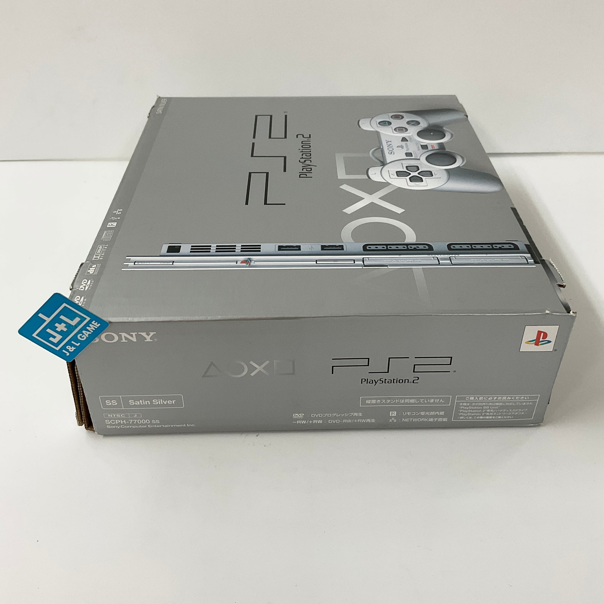 Sony PlayStation 2 Slim Console (Silver) - (PS2) PlayStation 2 [Pre-Ow ...