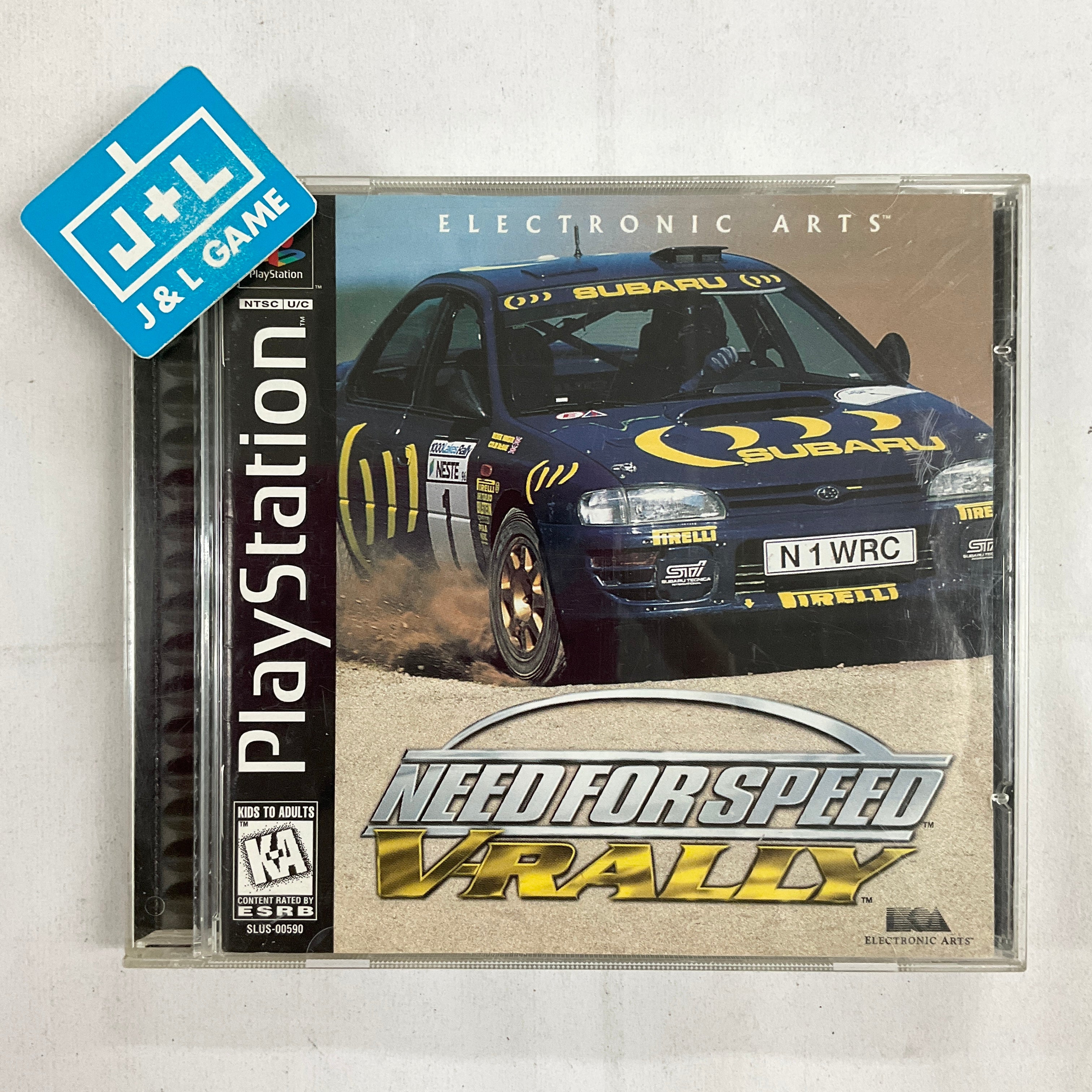 Need for Speed: V Rally - (PS1) Playstation 1 [Pre-Owned] | J&L Game