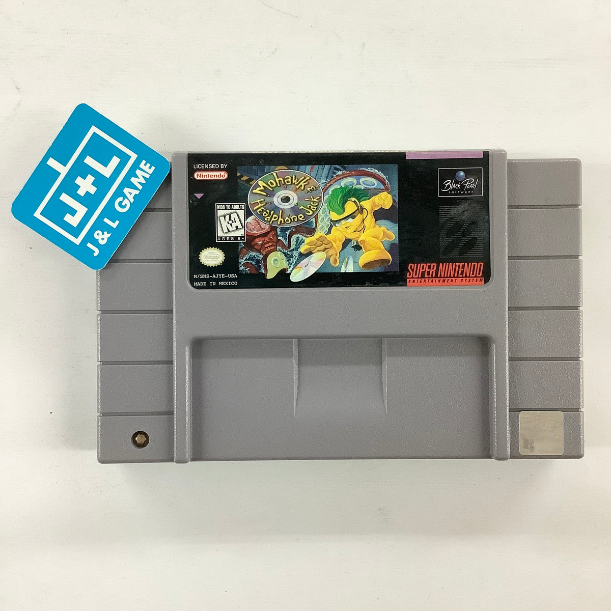 Mohawk and Headphone Jack - (SNES) Super Nintendo [Pre-Owned] | J&L Game
