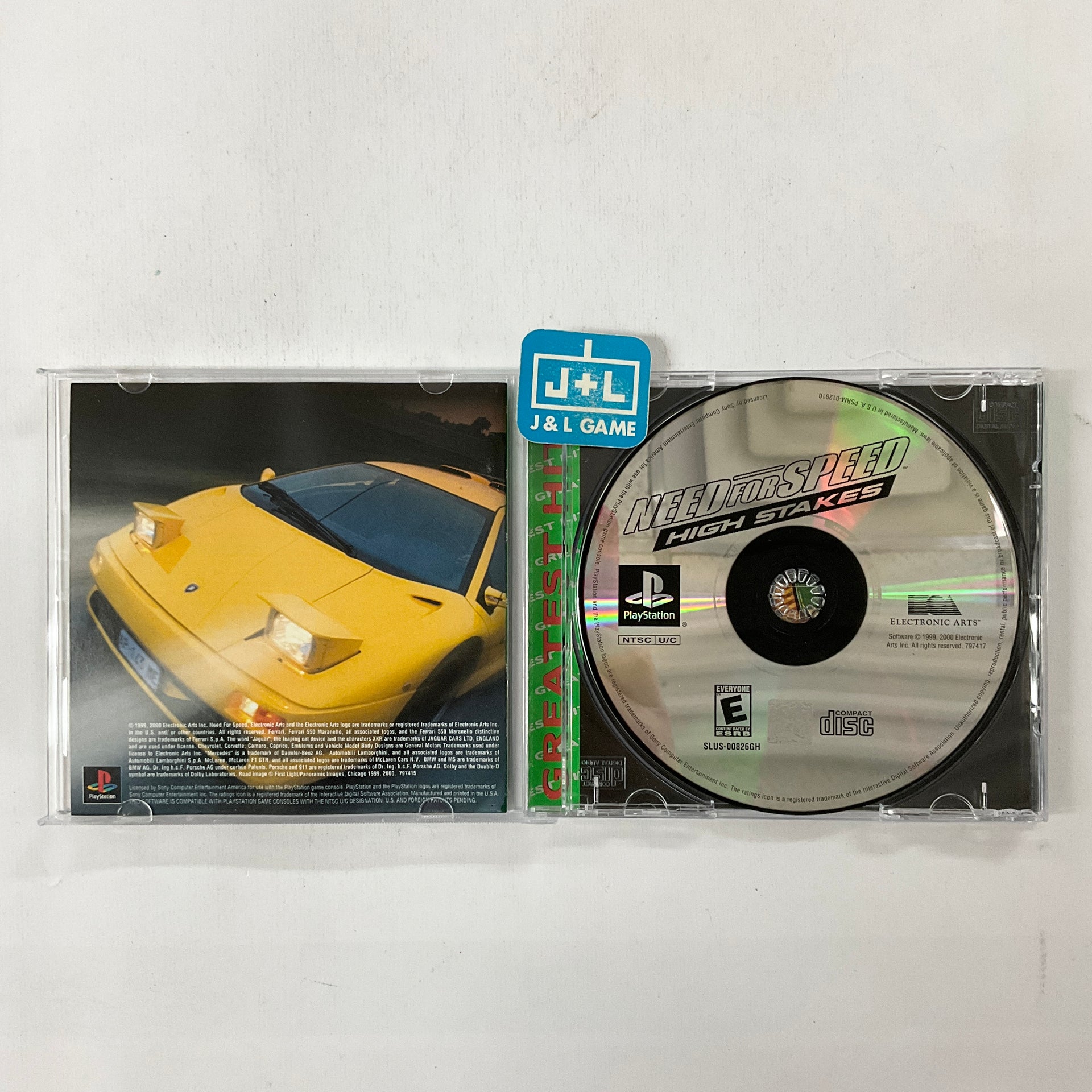 Need for Speed: High Stakes (Greatest Hits) - (PS1) PlayStation 1 [Pre ...
