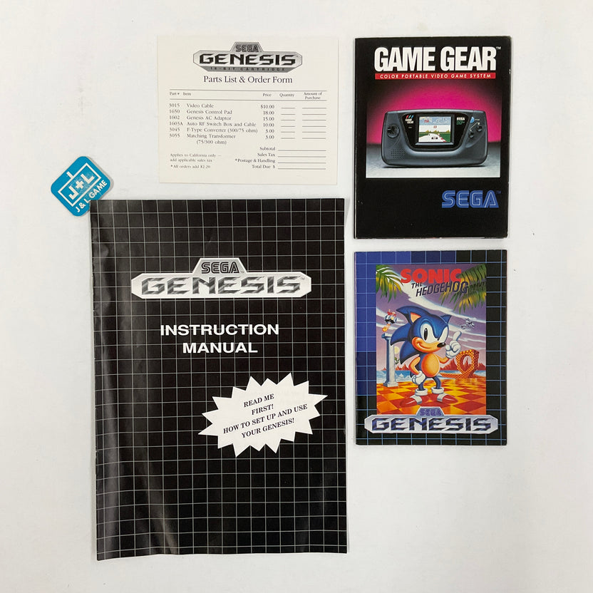 Sega Genesis 1 (Original Model) Console System - (SG) SEGA Genesis [Pr ...