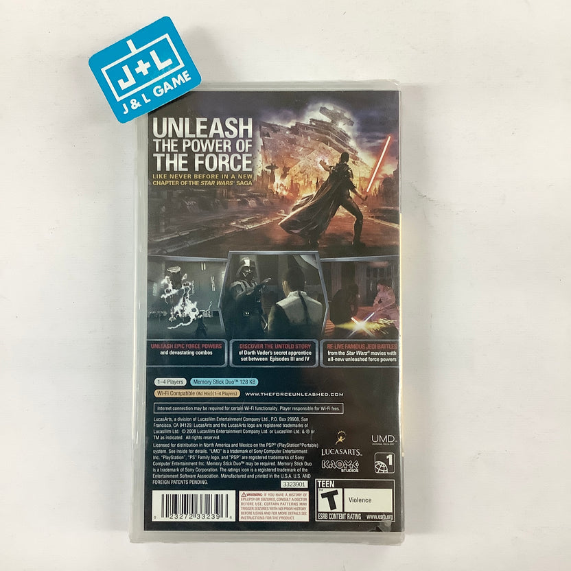 Star Wars: The Force Unleashed - Sony PSP | J&L Game
