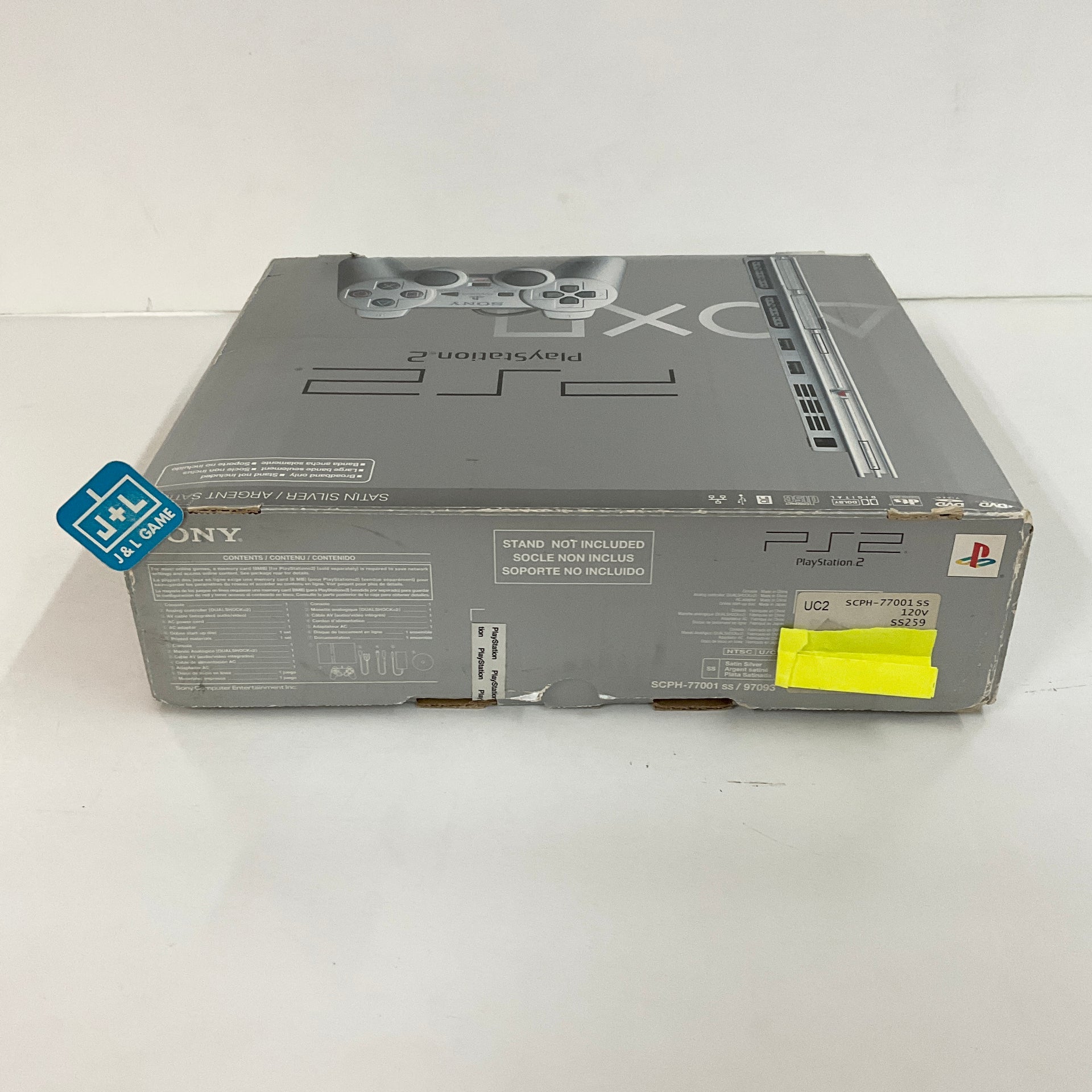 Sony PlayStation 2 Slim Console (Silver) - (PS2) PlayStation 2 [Pre-Ow | J&L Game