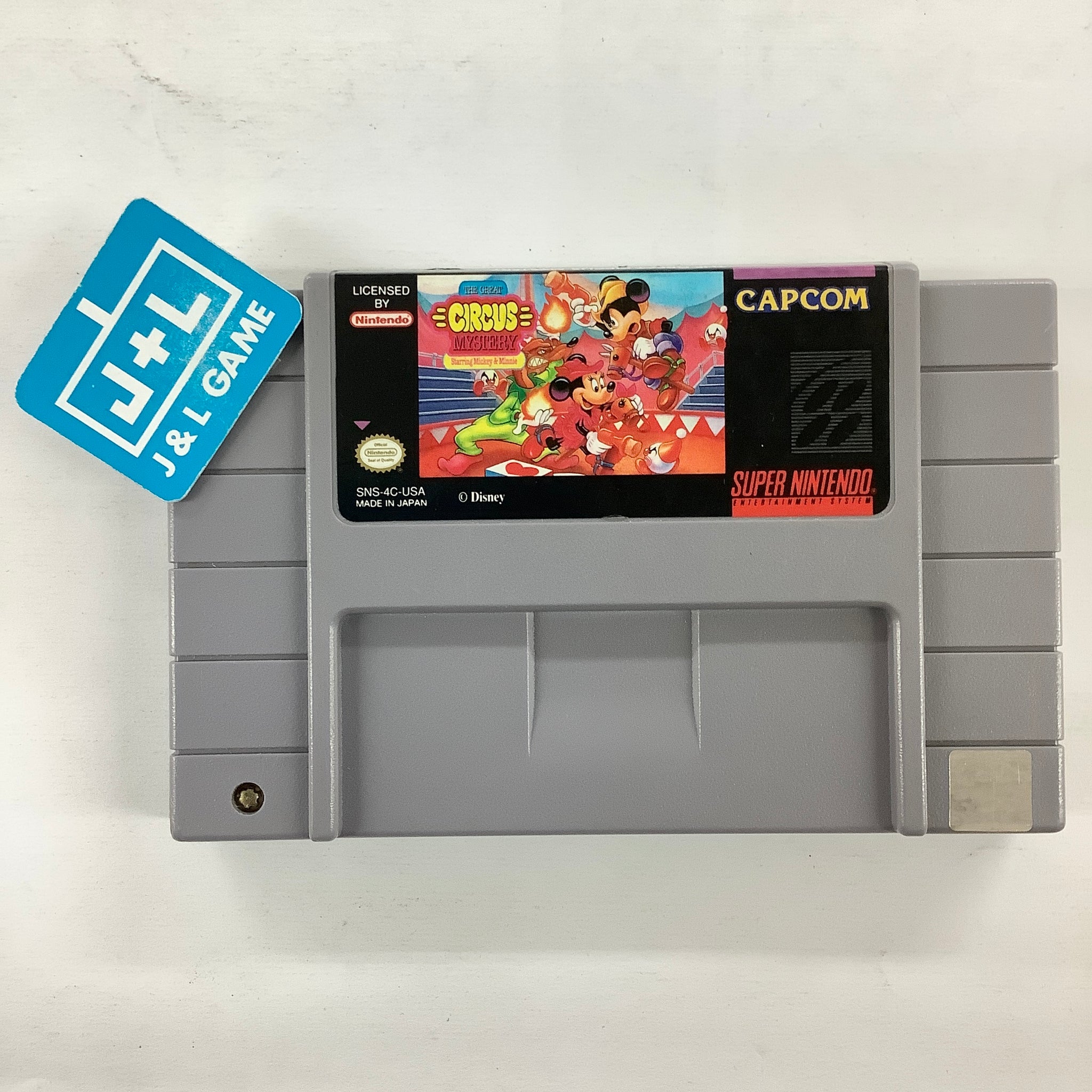The Great Circus Mystery Starring Mickey & Minnie - (SNES) Super Ninte – J&L Video Games New ...