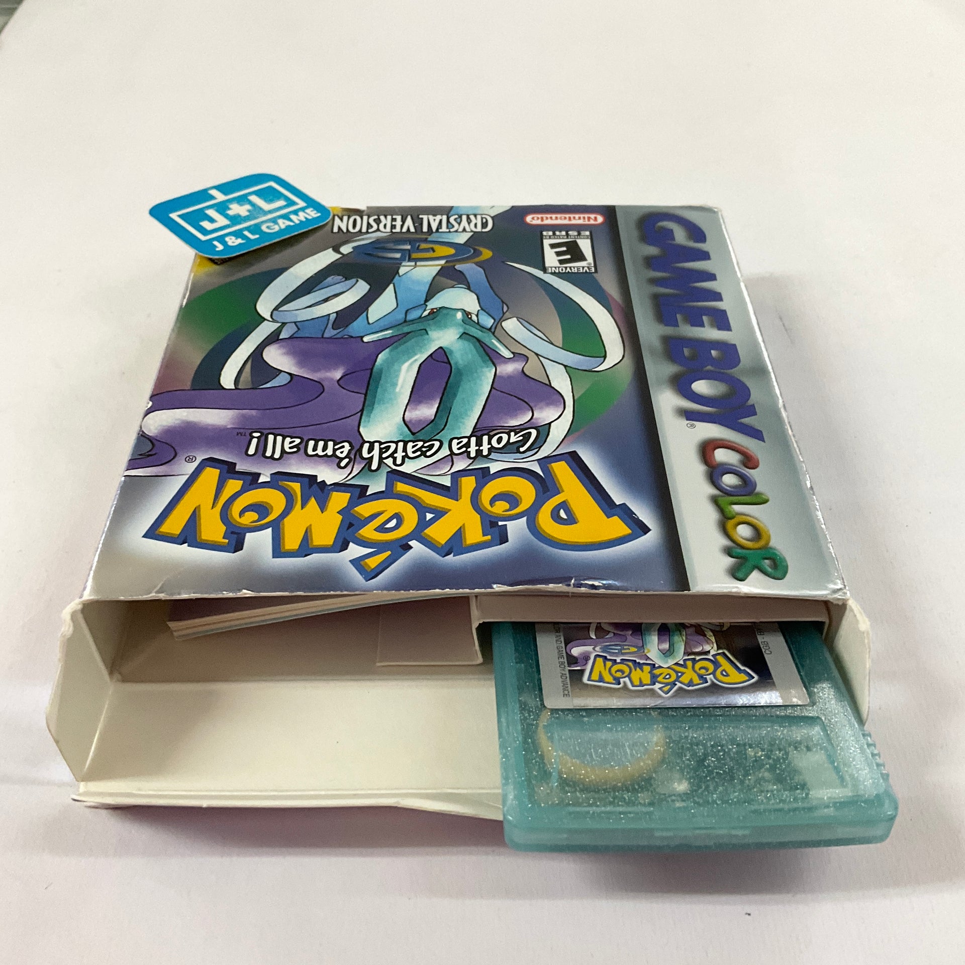 Pokemon Crystal Version - (GBC) Game Boy Color [Pre-Owned] | J&L Game