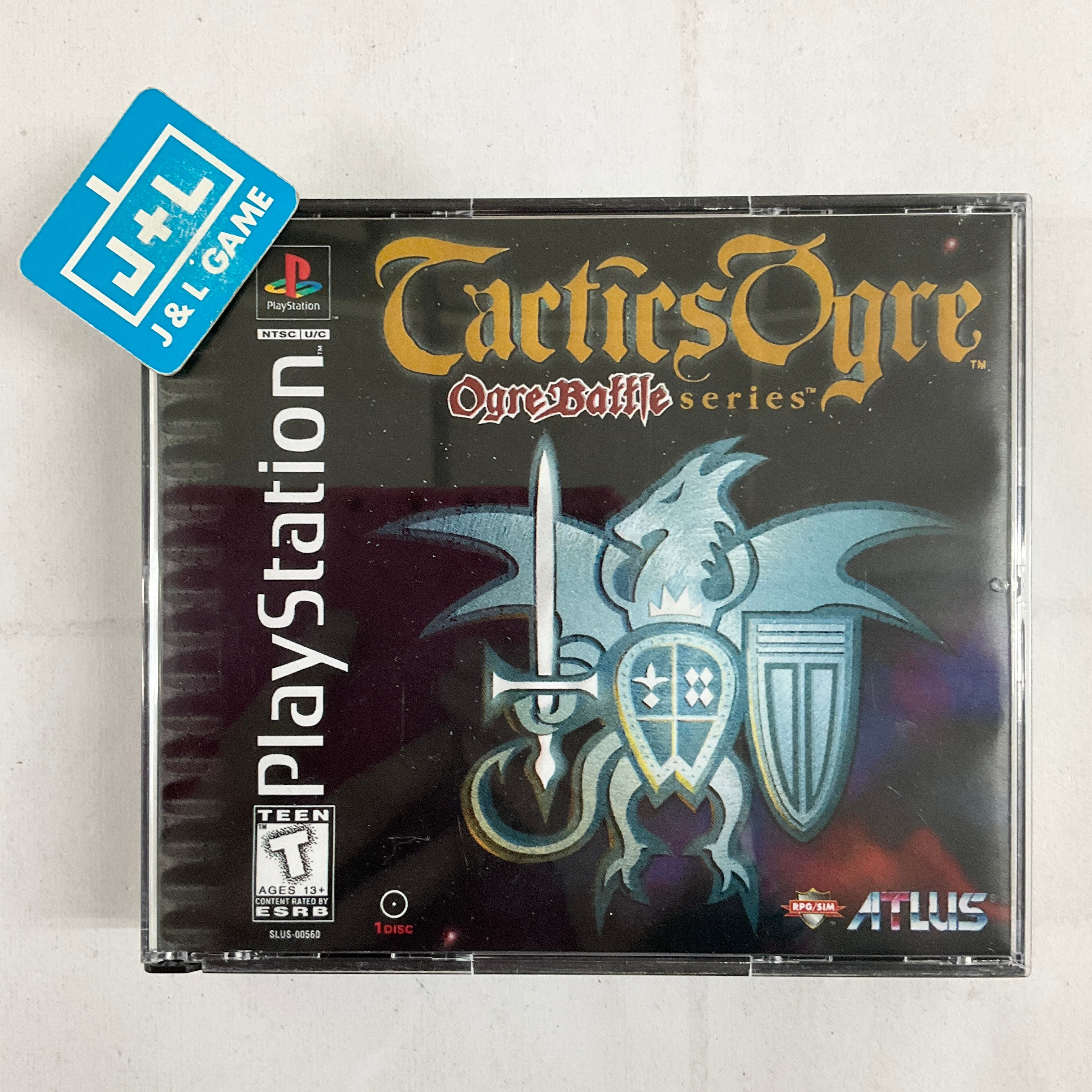 Tactics Ogre - (PS1) PlayStation 1 [Pre-Owned] | J&L Game