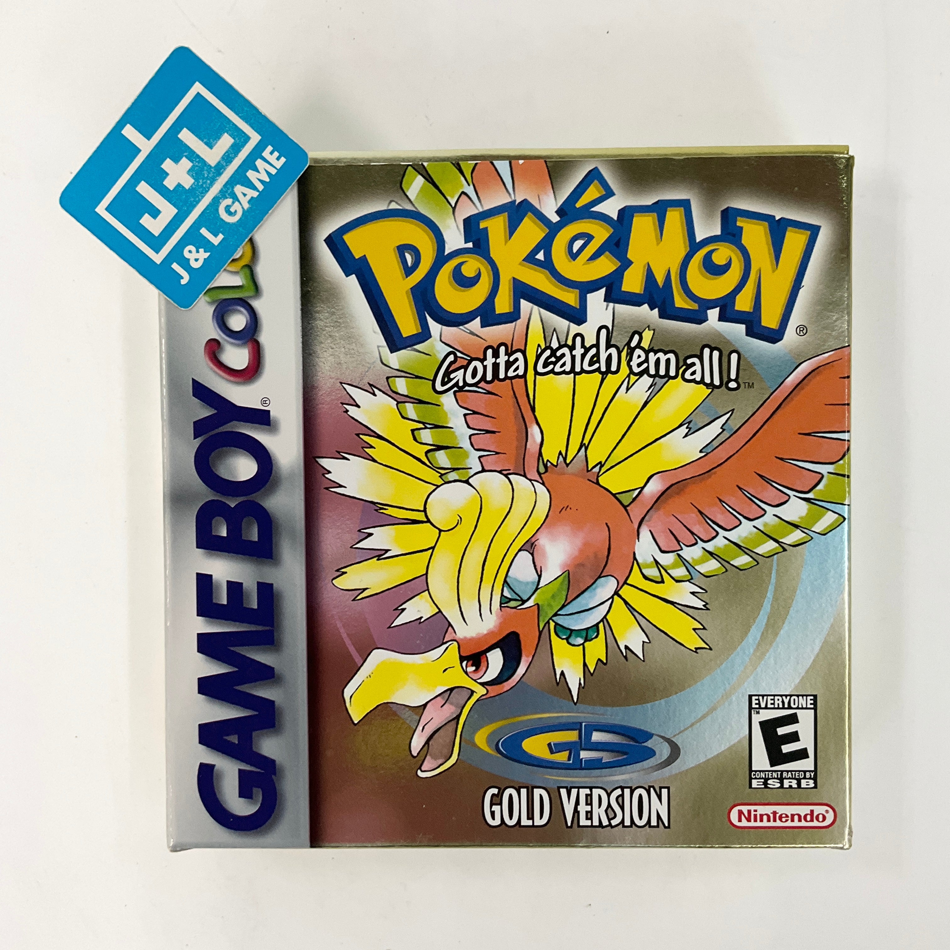 Pokemon Gold Version - (GBC) Game Boy Color [Pre-Owned] | J&L Game