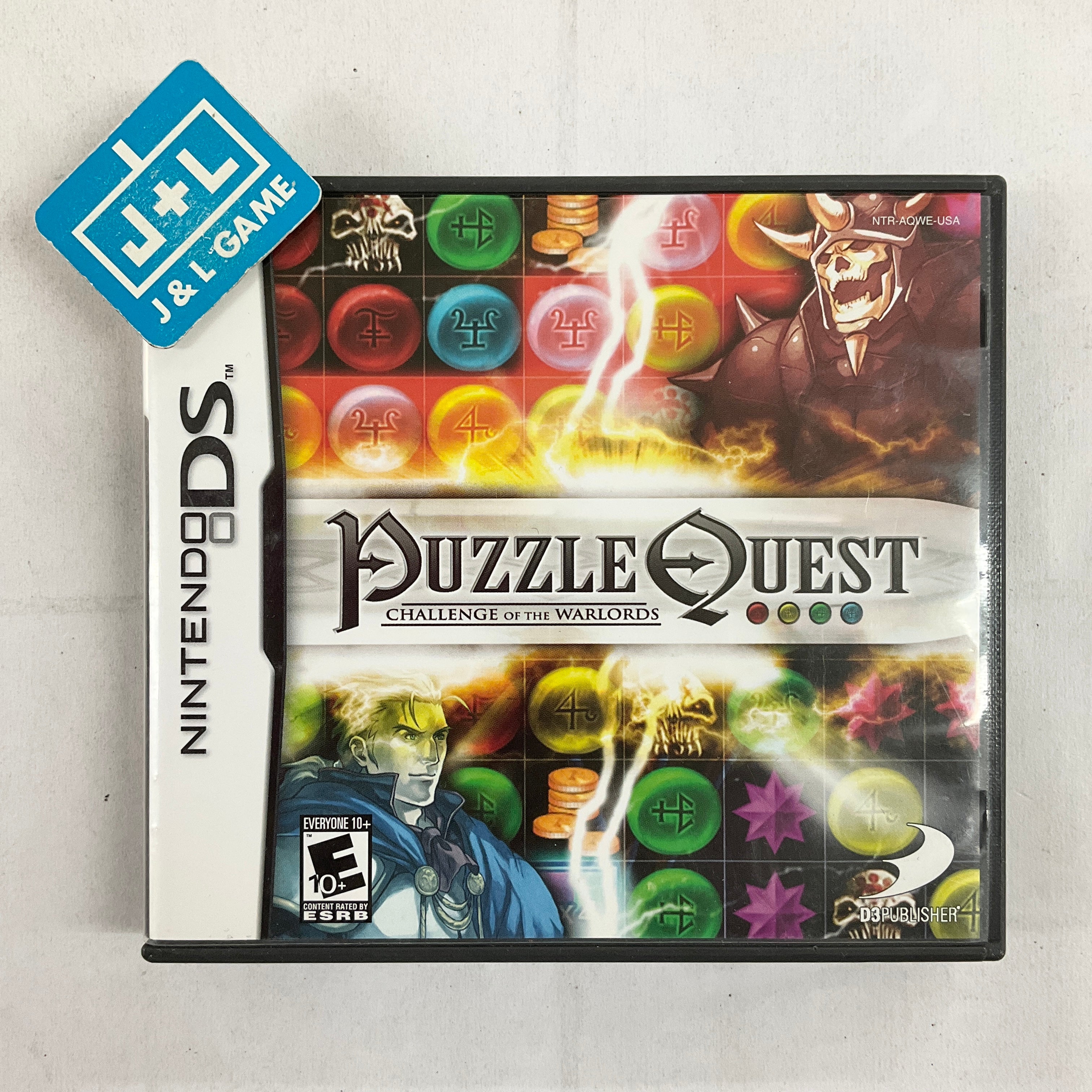 Puzzle Quest: Challenge of the Warlords - (NDS) Nintendo DS [Pre-Owned ...