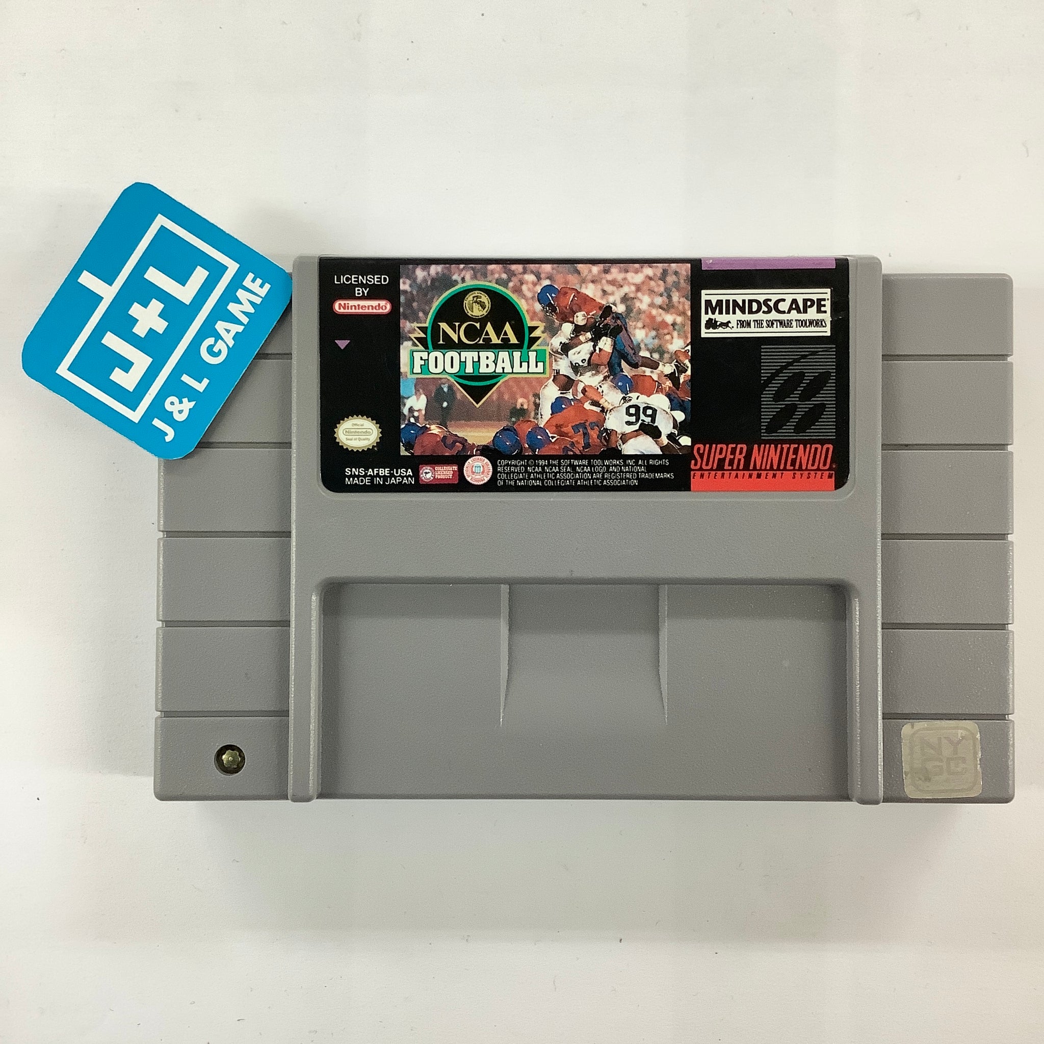 NCAA Football - (SNES) Super Nintendo [Pre-Owned] – J&L Video Games New ...