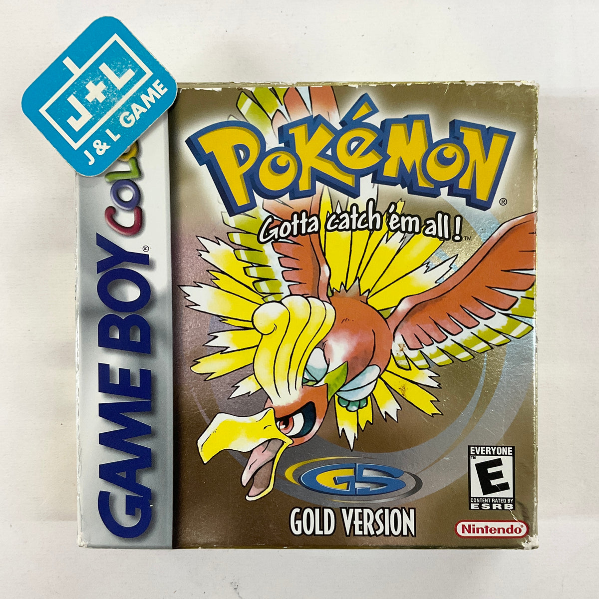 Pokemon Gold Version - (GBC) Game Boy Color [Pre-Owned] | J&L Game