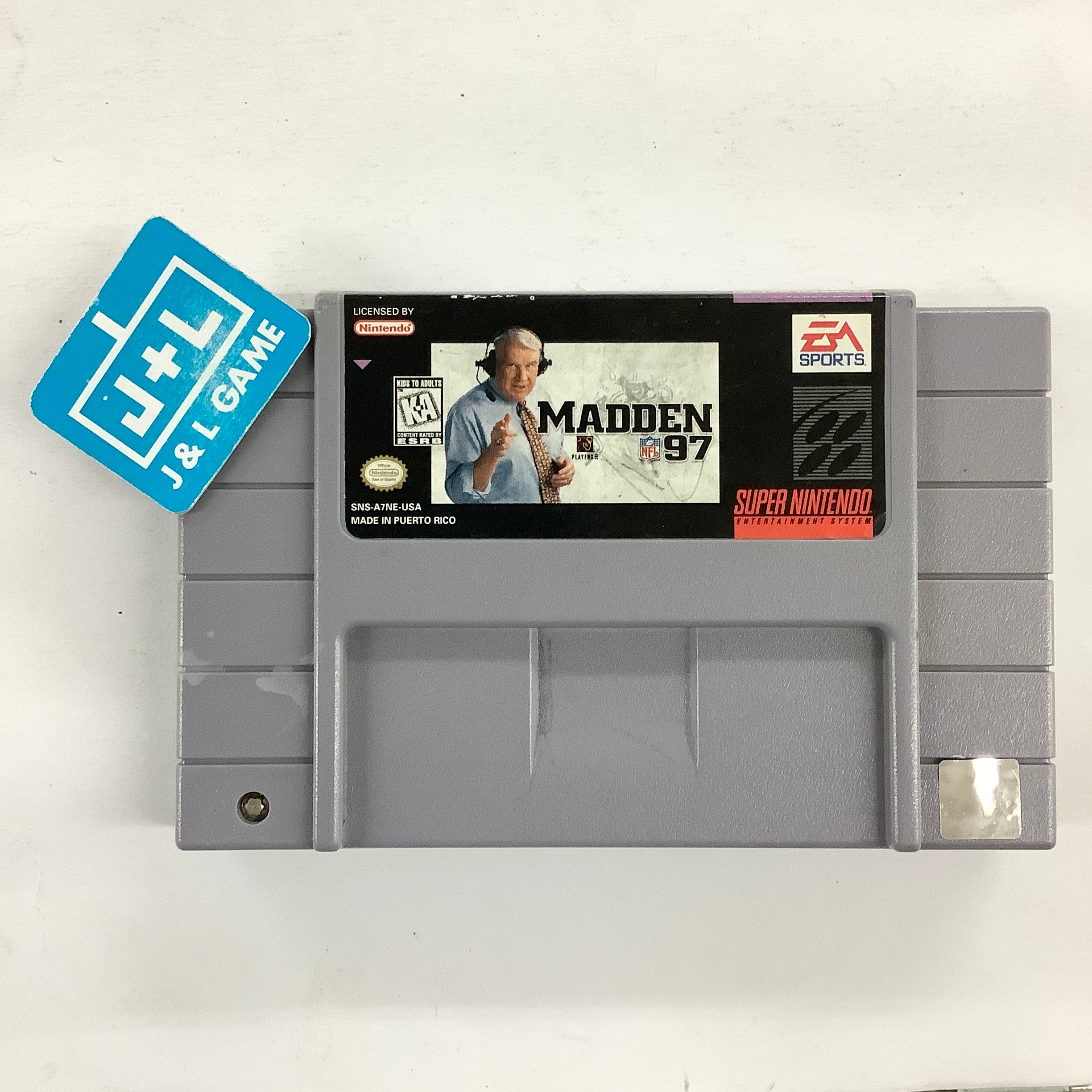 Madden NFL 97 - (SNES) Super Nintendo [Pre-Owned] | J&L Game