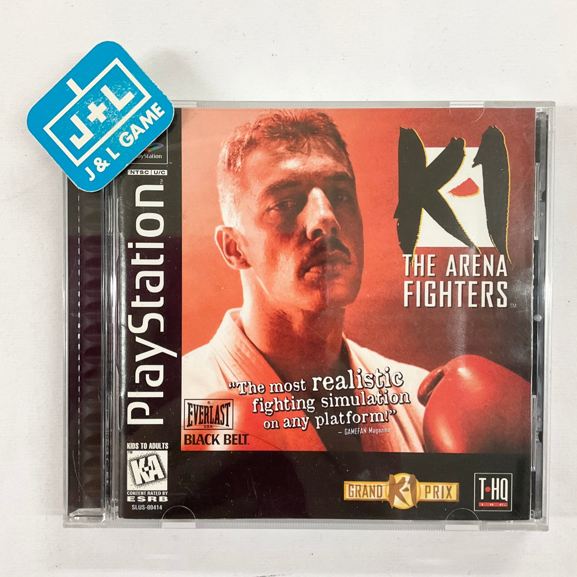 K-1 The Arena Fighters - (PS1) PlayStation 1 [Pre-Owned] | J&L Game