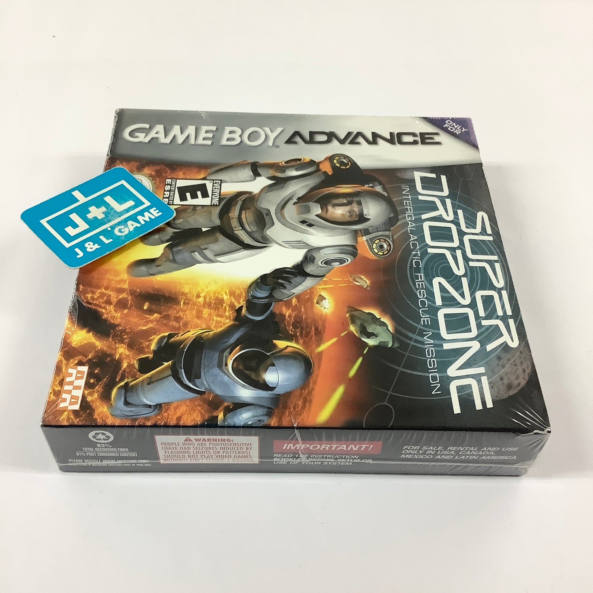 Super Dropzone: Intergalactic Rescue Mission - (GBA) Game Boy Advance | J&L Game