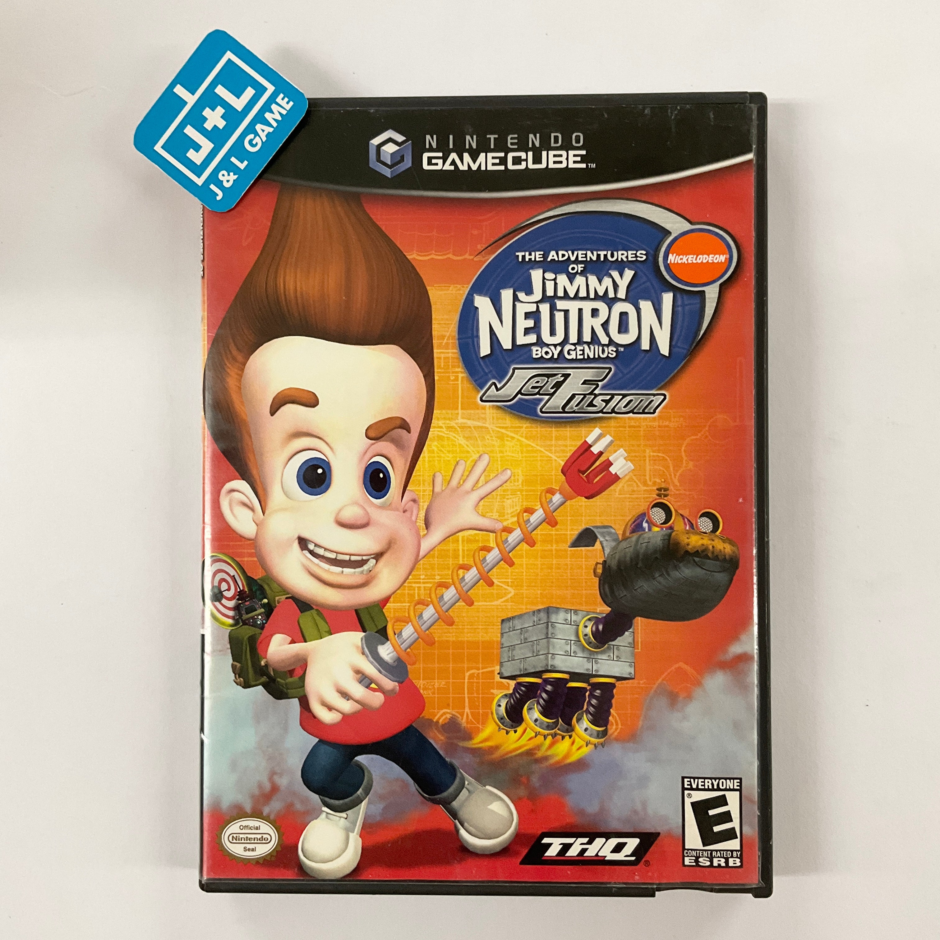 The Adventures of Jimmy Neutron Boy Genius: Jet Fusion - (GC) GameCube ...