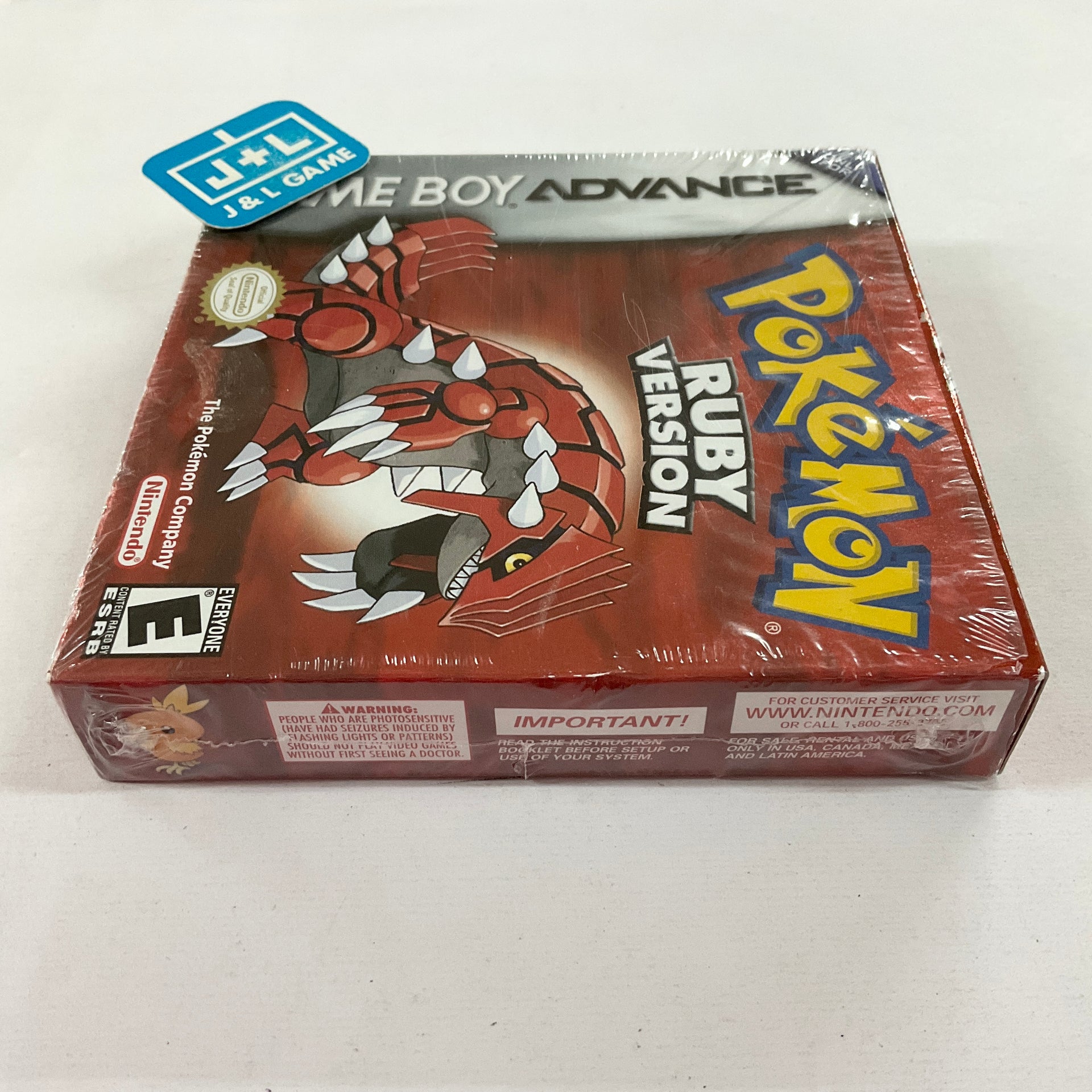 Pokemon Ruby Version - (GBA) Game Boy Advance [Pre-Owned] | J&L Game