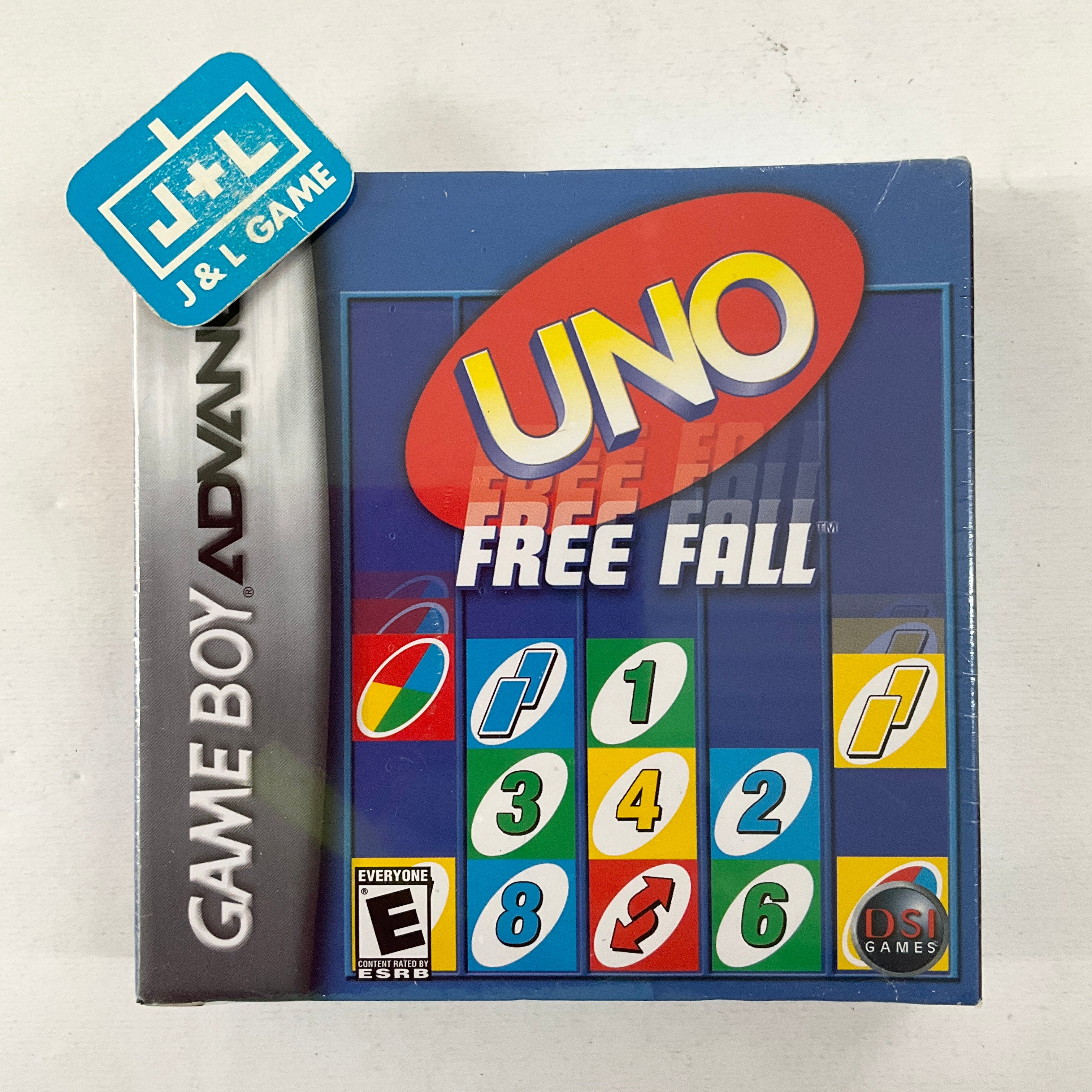 Uno Free Fall - (GBA) Game Boy Advance | J&L Game