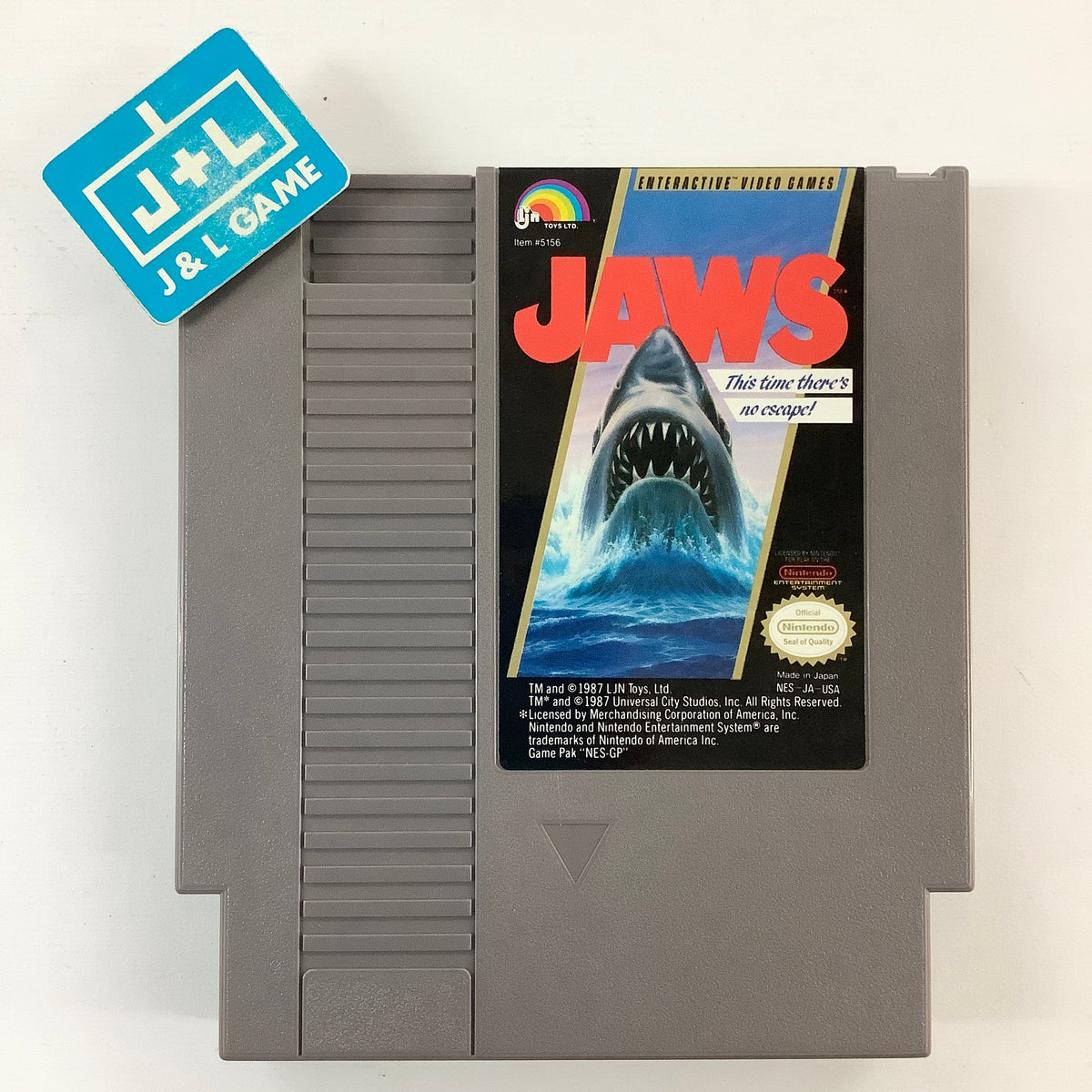 Jaws - (NES) Nintendo Entertainment System [Pre-Owned] | J&L Game