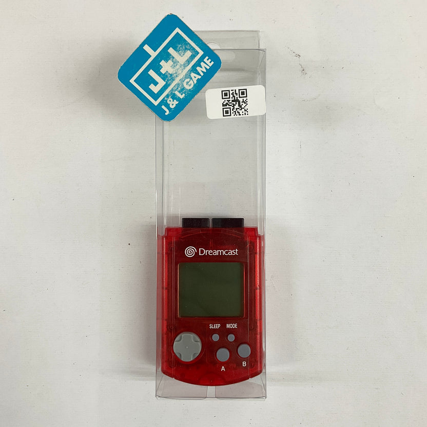 Sega Dreamcast Visual Memory Unit VMU (Red) - (DC) Sega Dreamcast [Pre ...