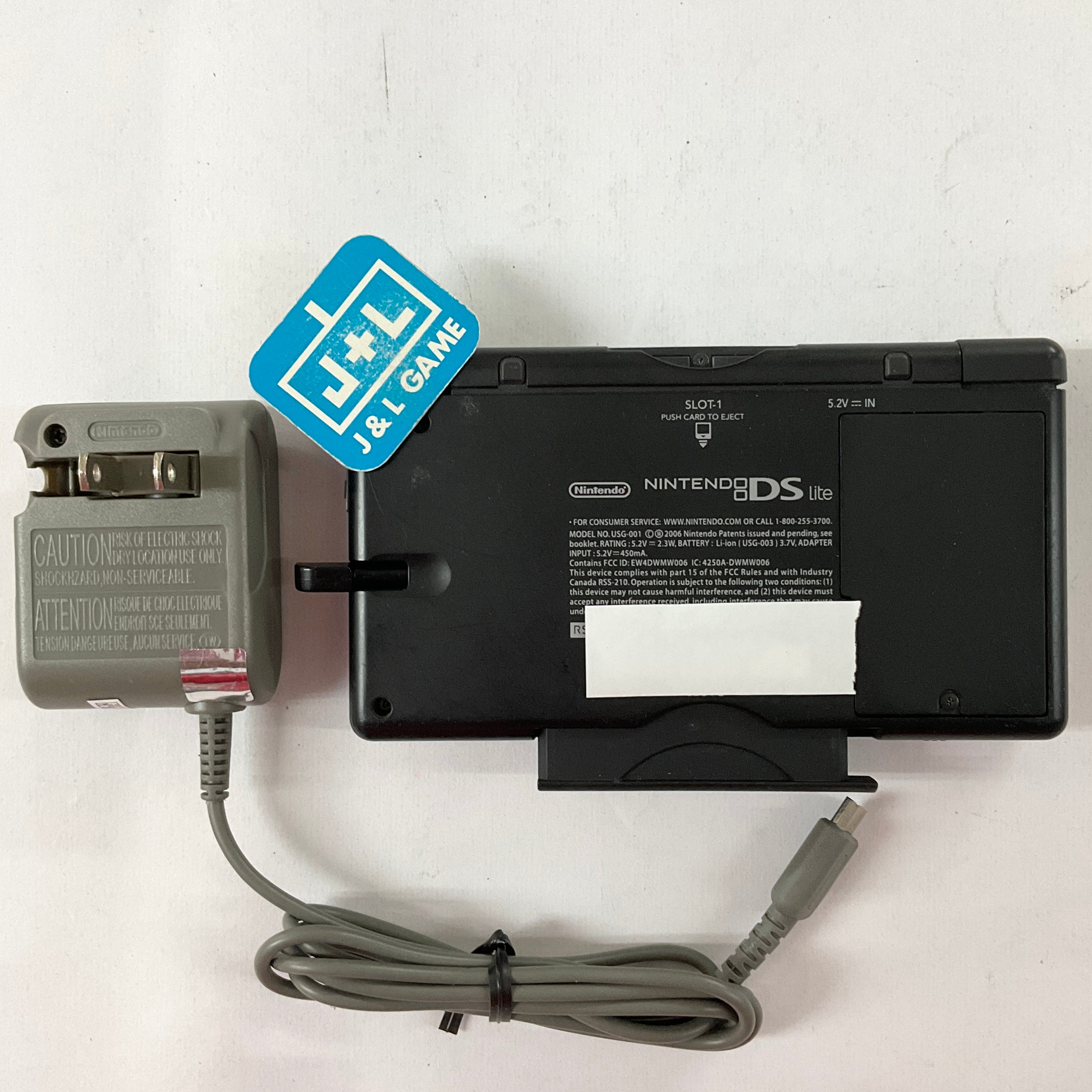 Nintendo DS Lite Console Handheld System (Black & Cobalt Blue) - (NDS) | J&L Game