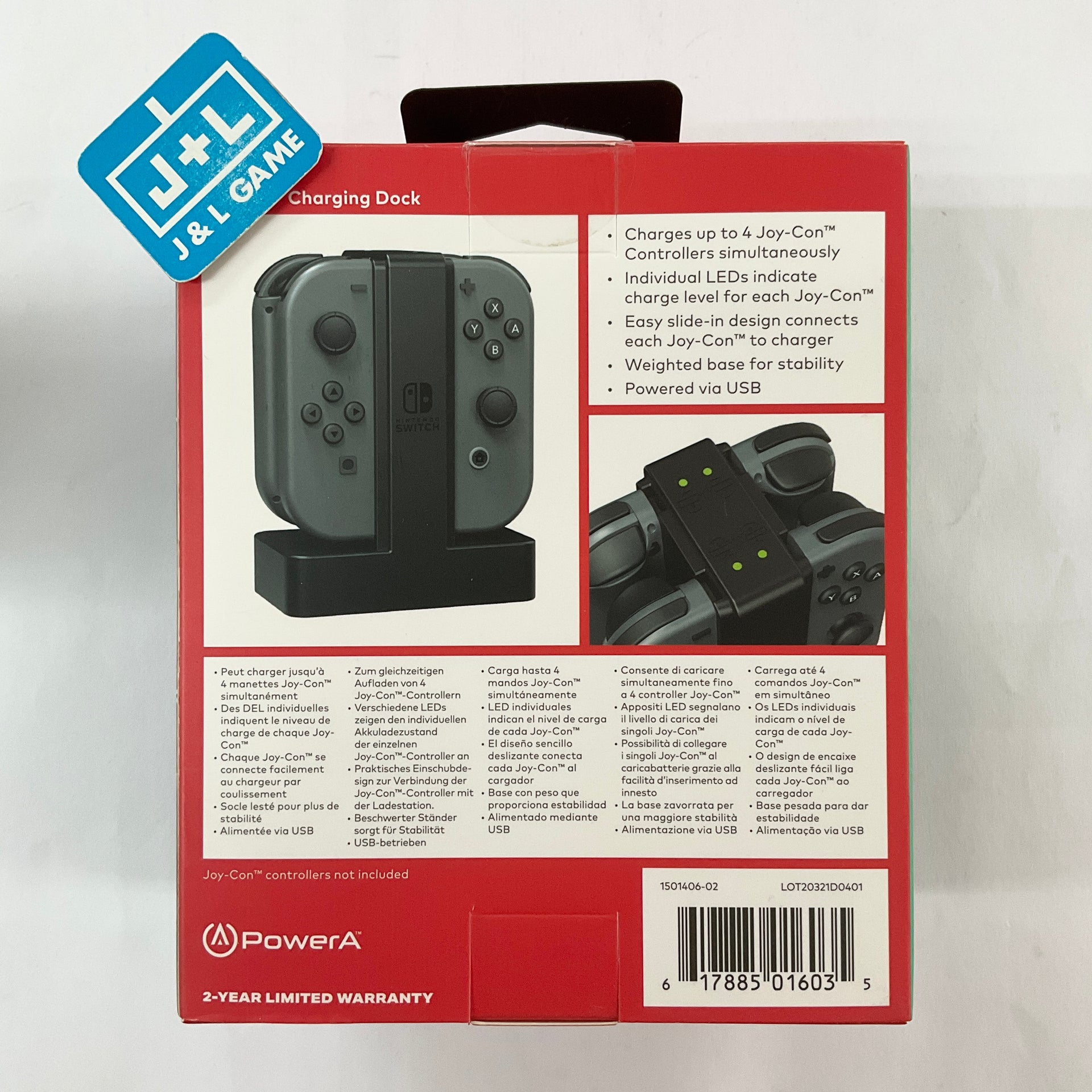 PowerA Joy-Con Charging Dock - (NSW) Nintendo Switch | J&L Game