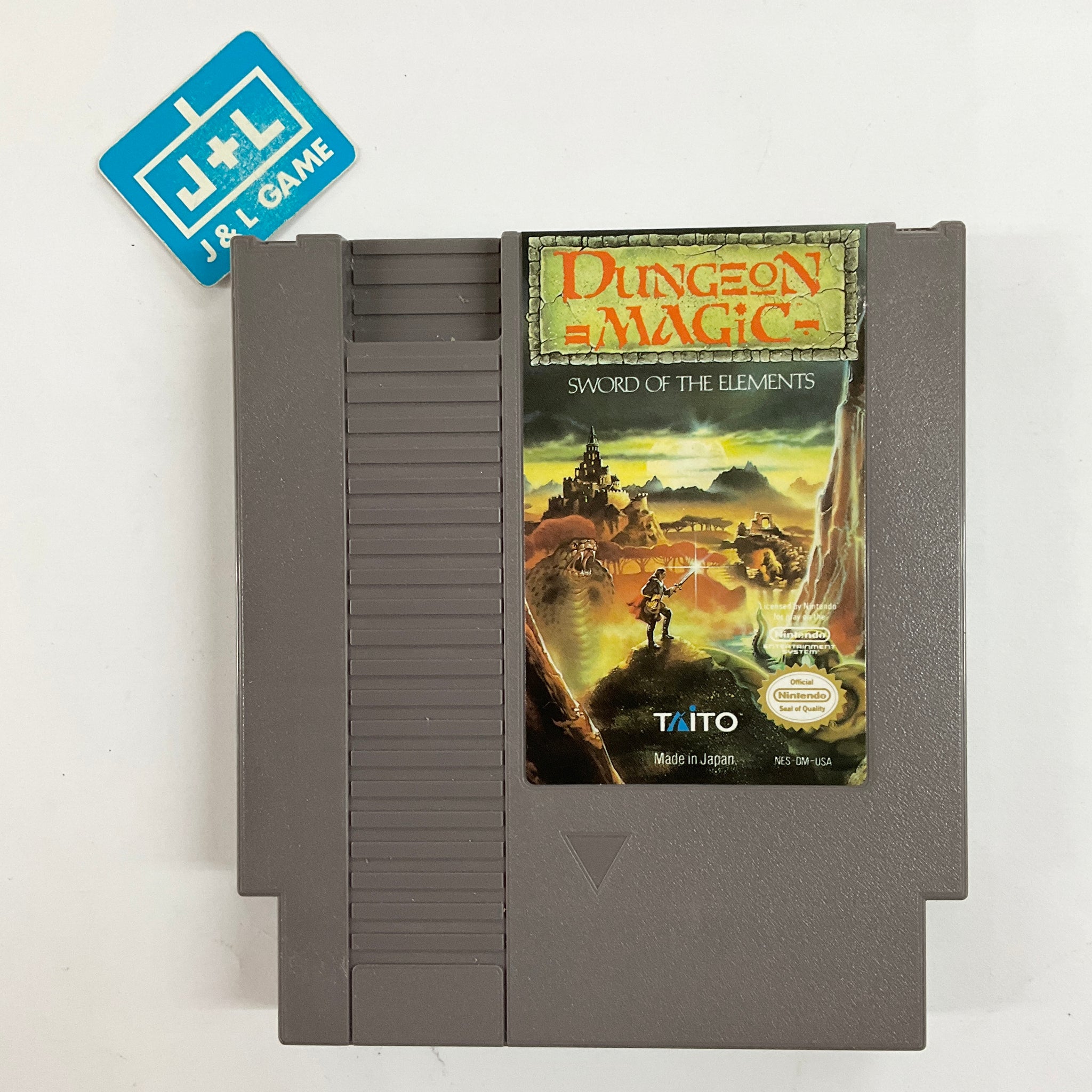 Dungeon Magic: Sword of the Elements - (NES) Nintendo Entertainment Sy ...