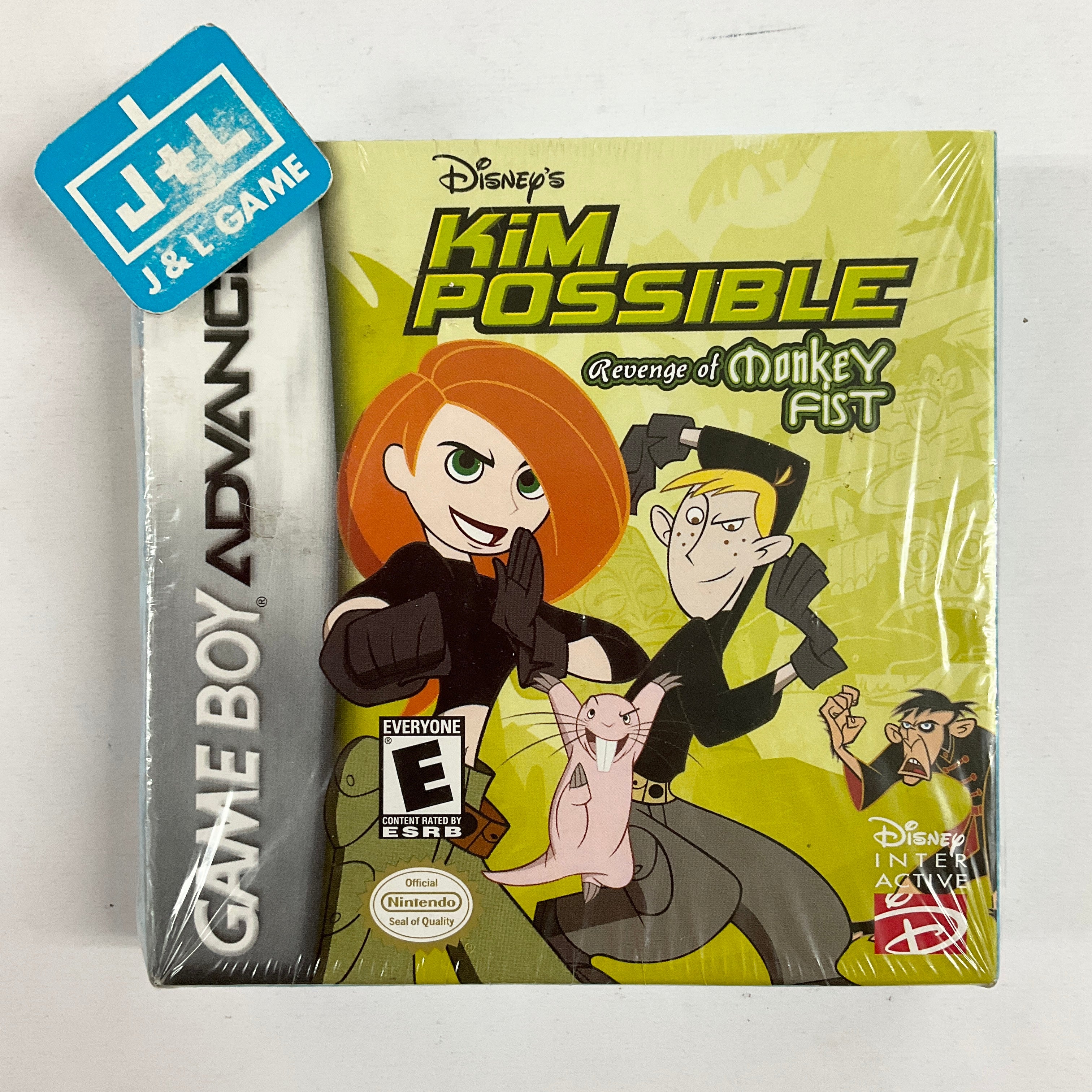 Disney's Kim Possible: Revenge of Monkey Fist - (GBA) Game Boy Advance ...