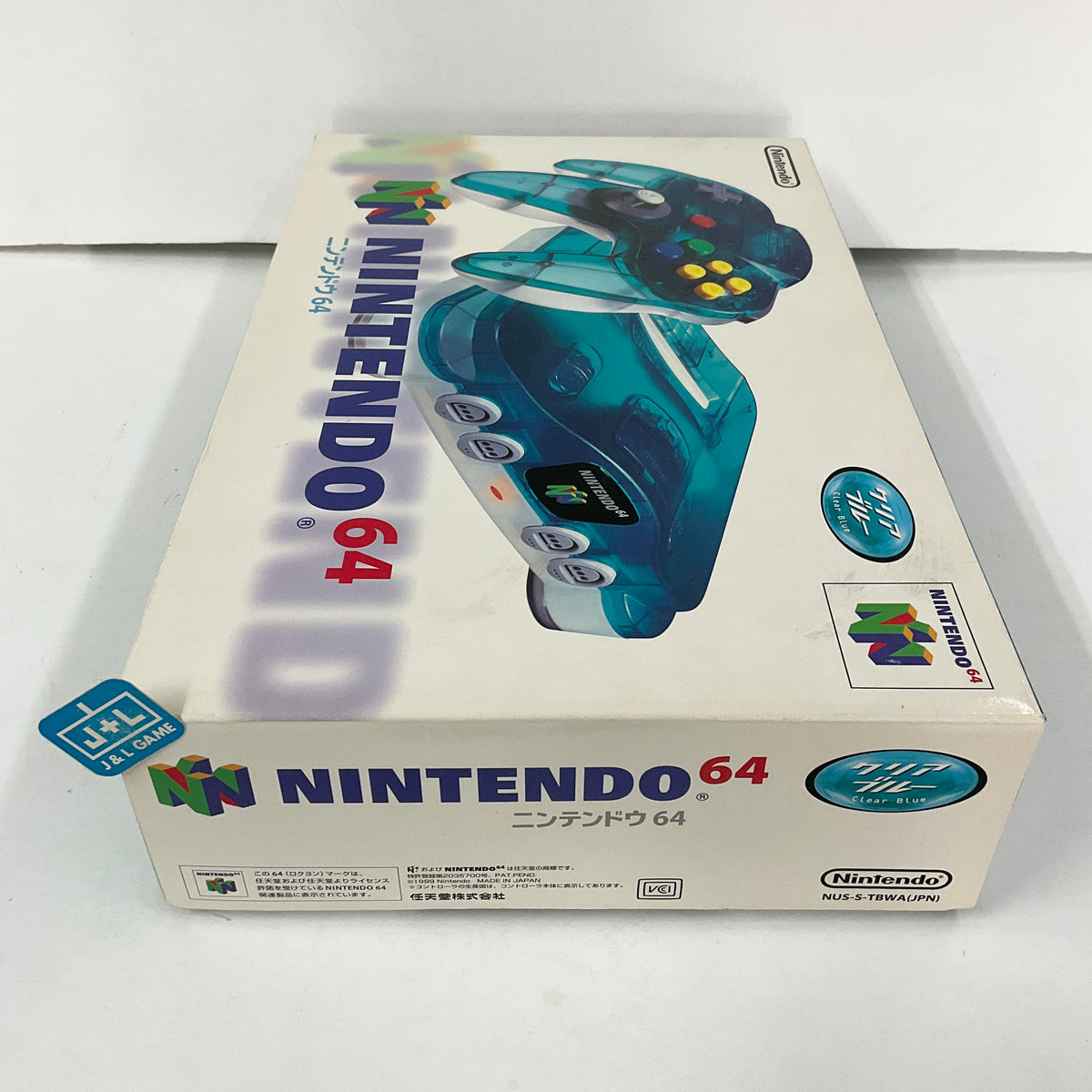 Nintendo 64 Hardware Console (Clear Blue) - (N64) Nintendo 64 [Pre-Own ...