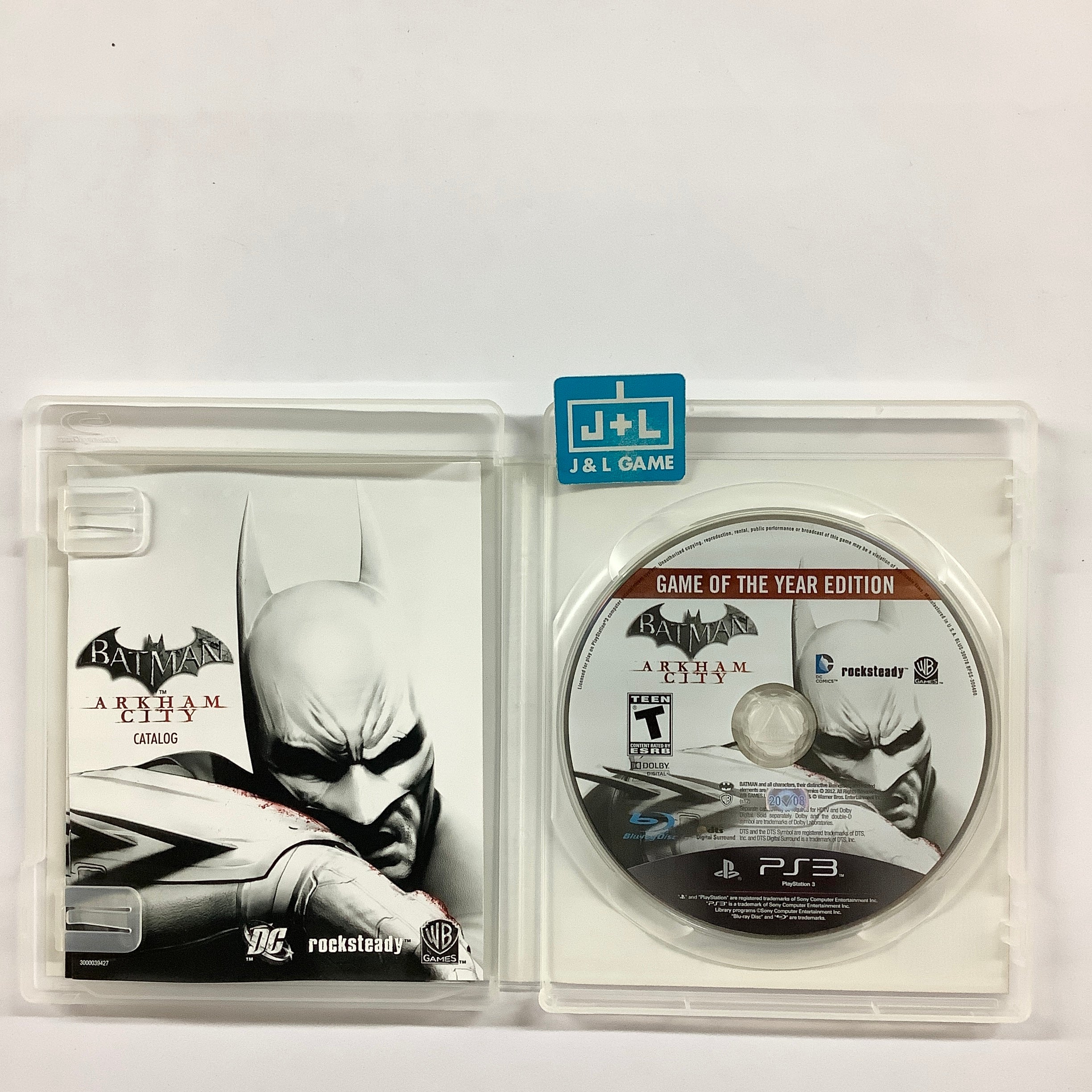 Batman Arkham City Game of the Year Edition Greatest Hits Playstation 3
