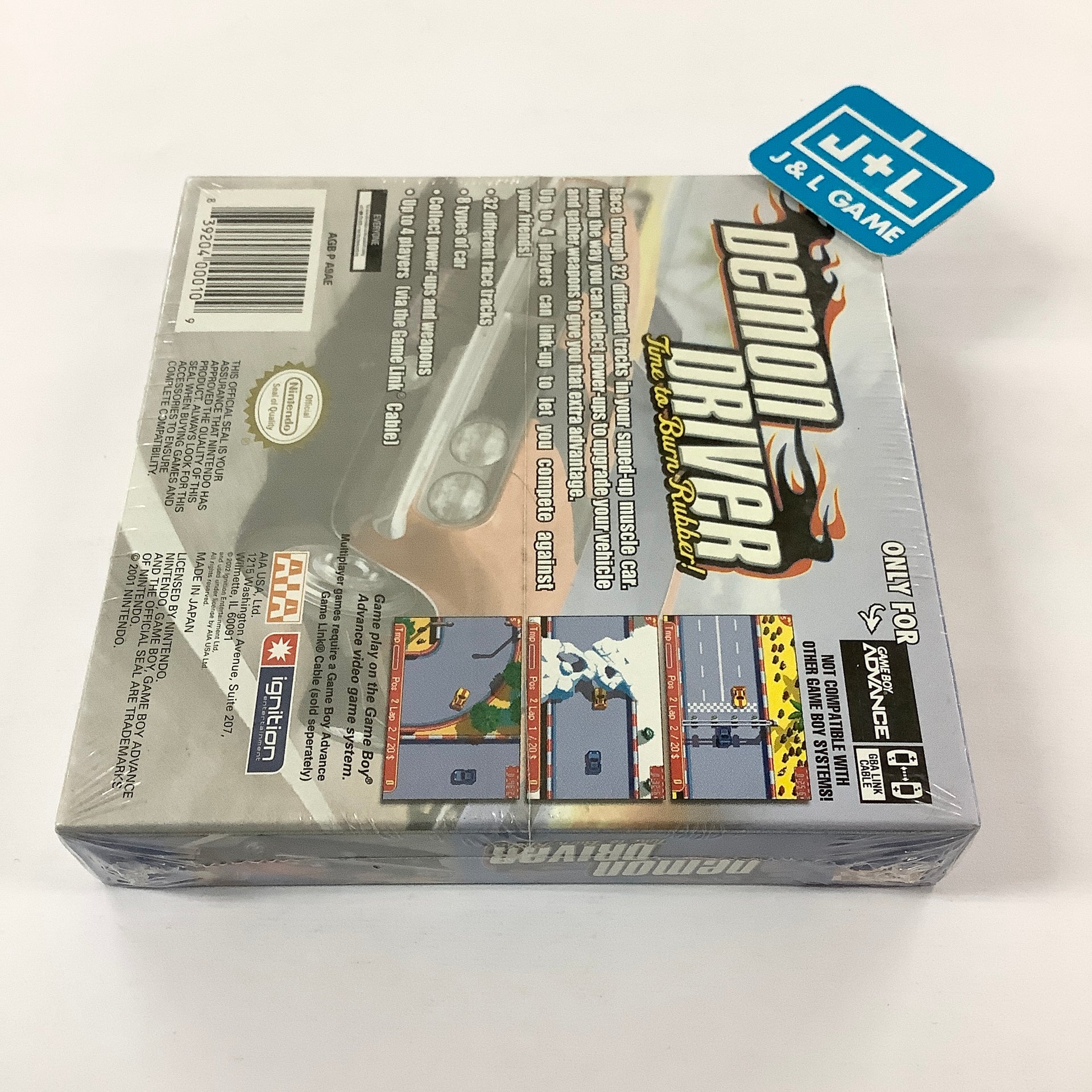 Demon Driver: Time to Burn Rubber - (GBA) Game Boy Advance | J&L Game