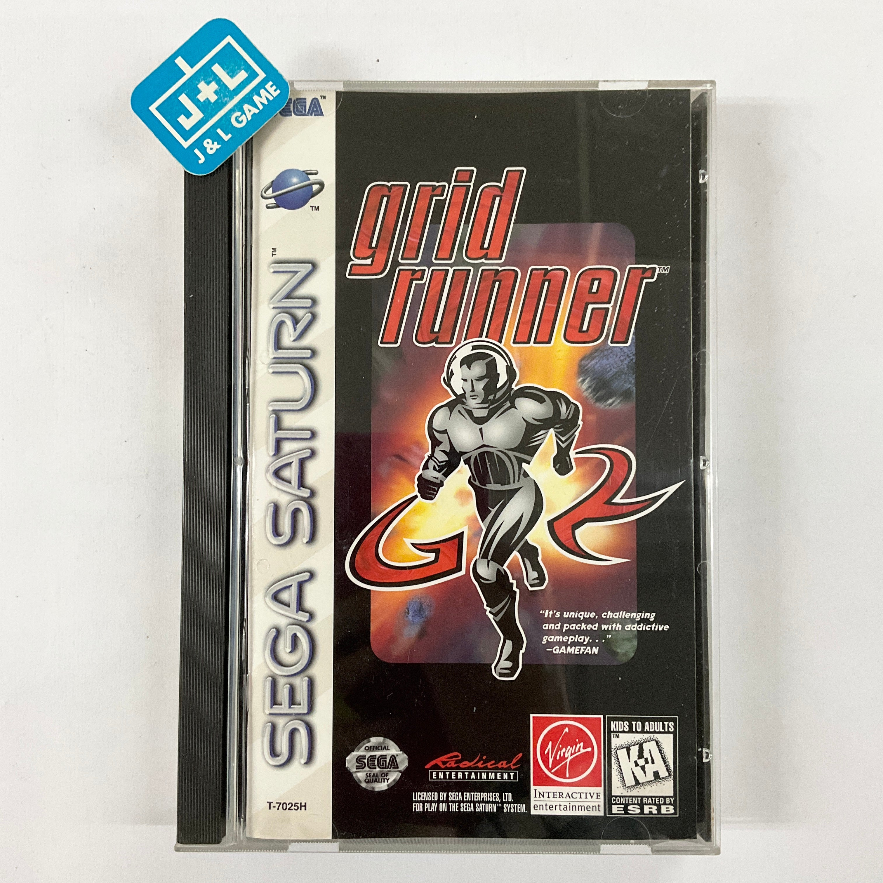 Grid Runner - (SS) SEGA Saturn [Pre-Owned] | J&L Game