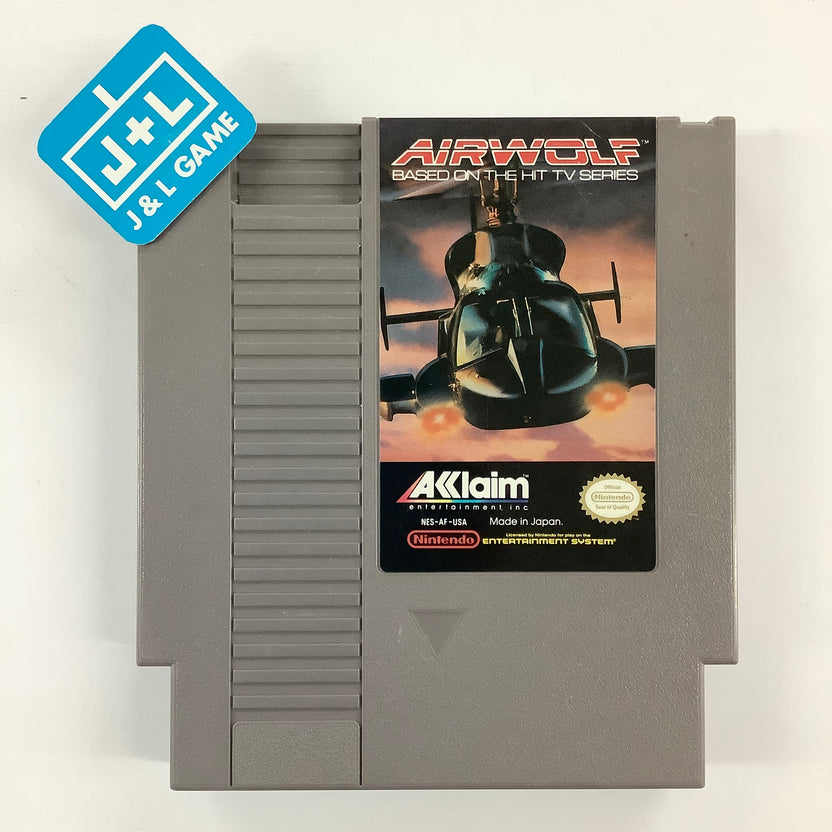 Airwolf - (NES) Nintendo Entertainment System [Pre-Owned] | J&L Game