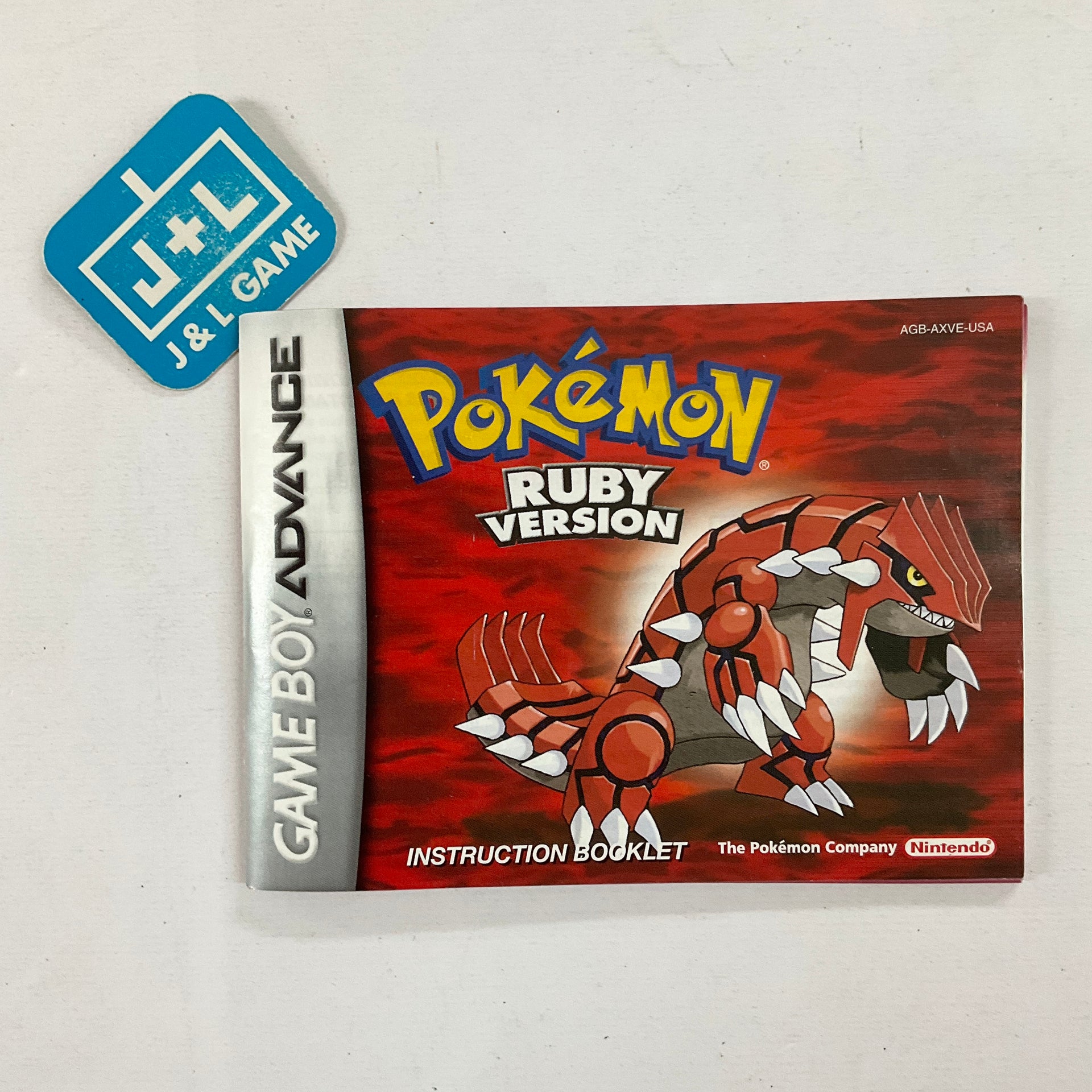 Pokemon Ruby Version - (GBA) Game Boy Advance [Pre-Owned] | J&L Game