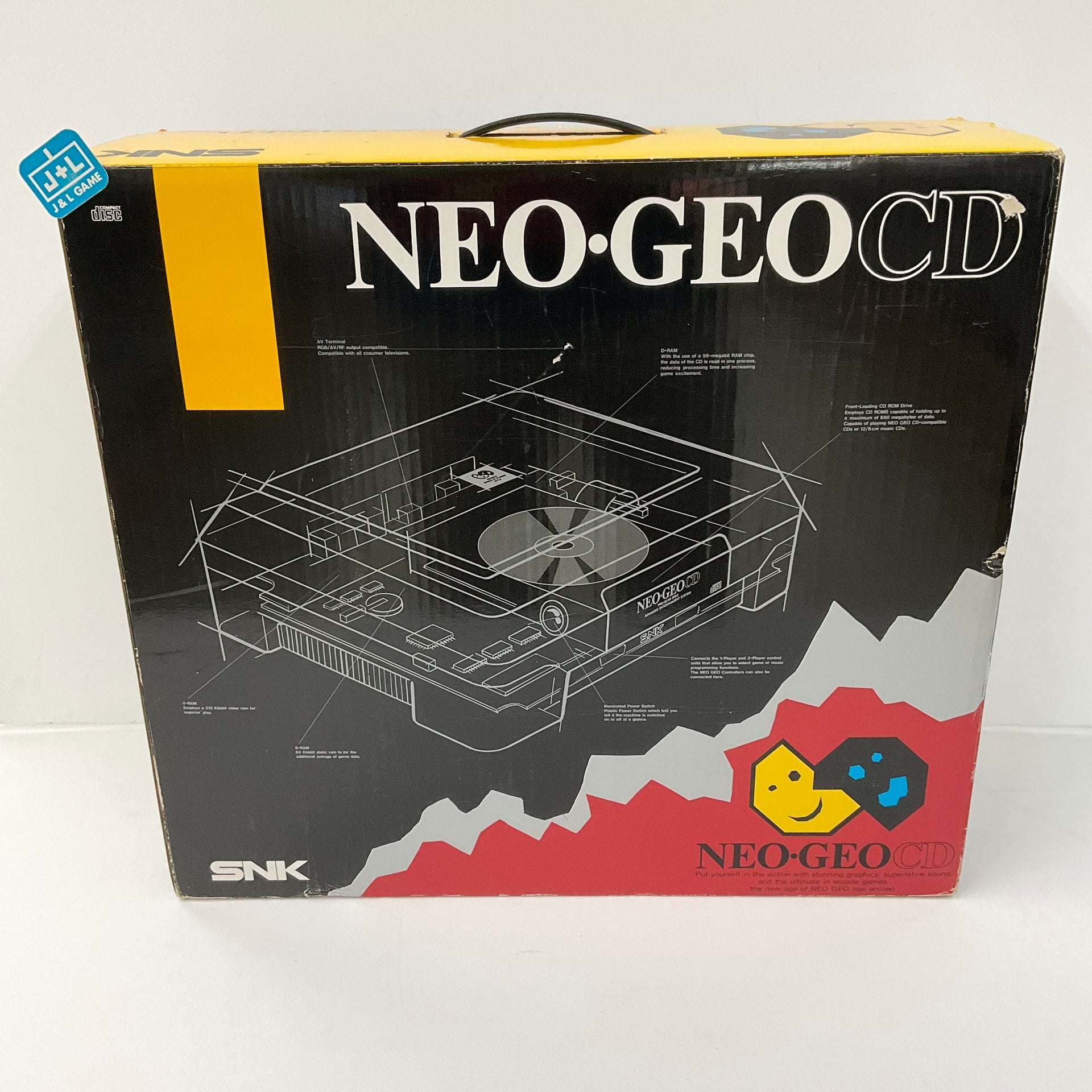 Neo Geo CD Front Loader Console - SNK NeoGeo CD [Pre-Owned] (Japanese ...