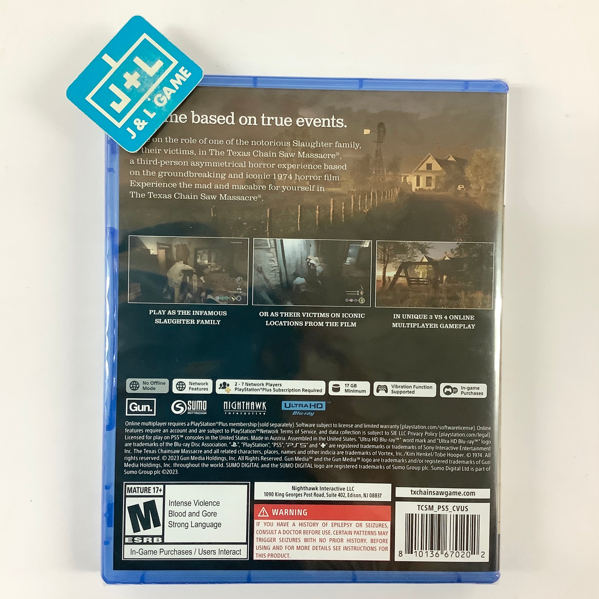 The Texas Chain Saw Massacre - (PS5) PlayStation 5 – J&L Video Games ...