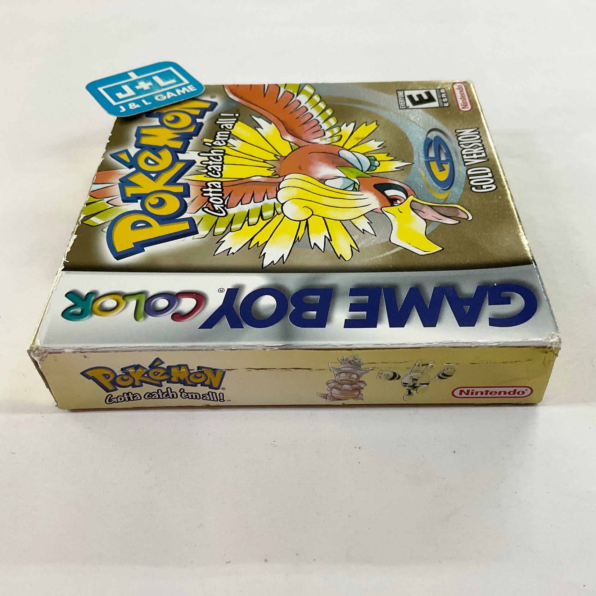 Pokemon Gold Version - (GBC) Game Boy Color [Pre-Owned] | J&L Game