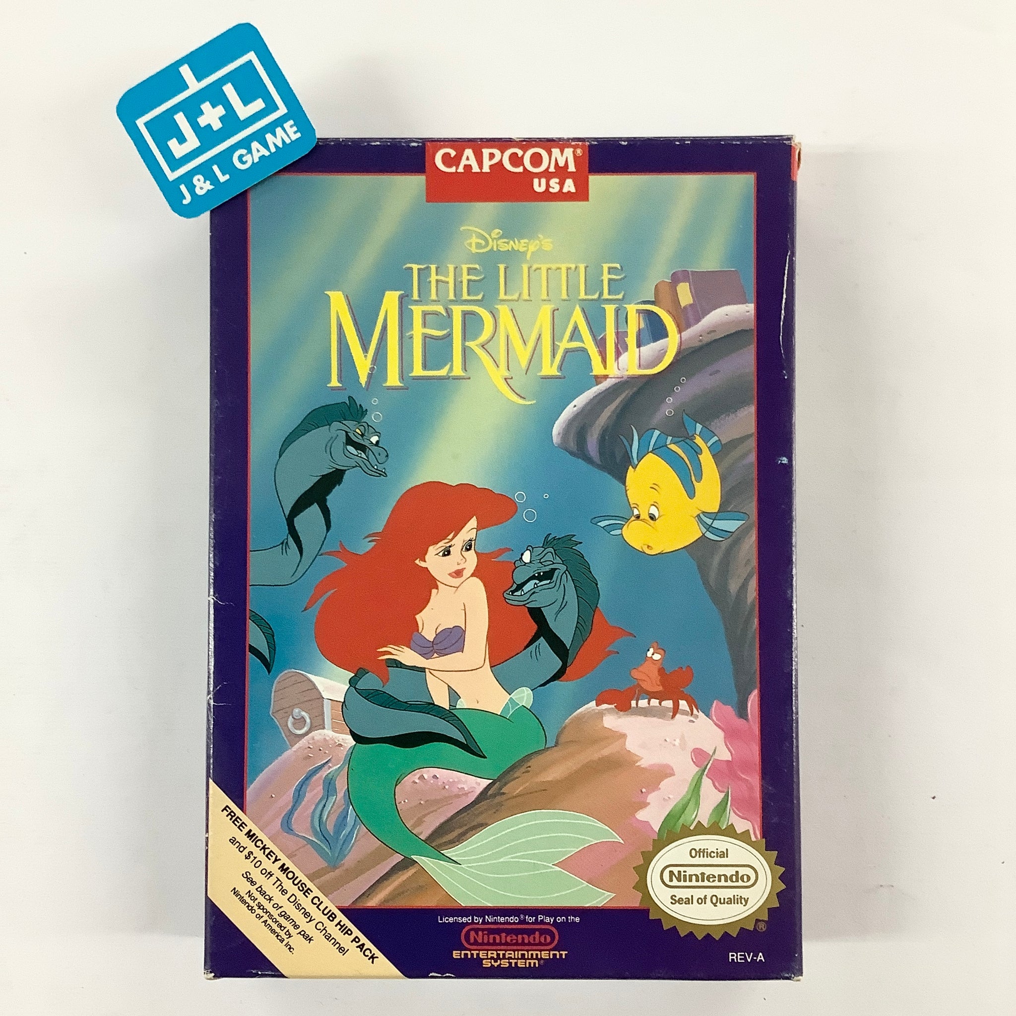 Disney's The Little Mermaid - (NES) Nintendo Entertainment System [Pre ...