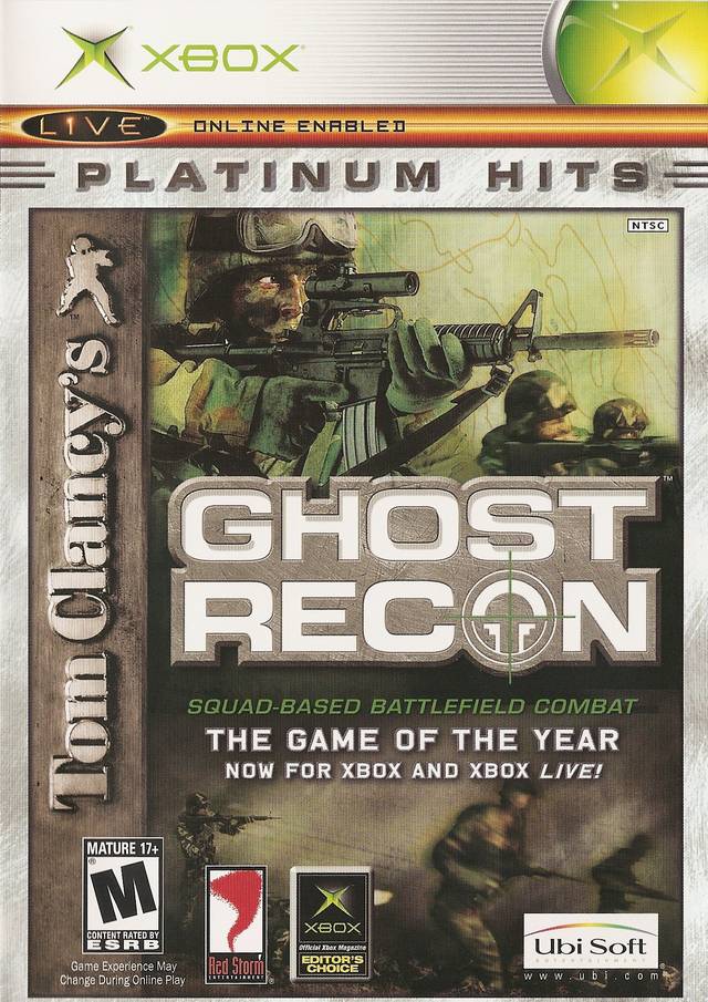 Tom Clancy's Ghost Recon (Platinum Hits) - Xbox | J&L Game