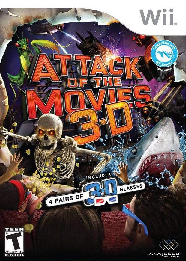 Attack of the Movies 3D - Nintendo Wii [Pre-Owned] | J&L Game
