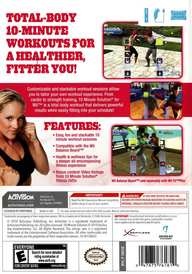 10 Minute Solution - Nintendo Wii | J&L Game