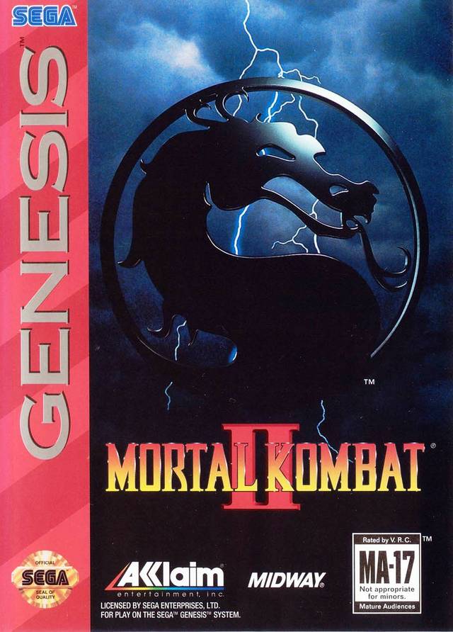 Mortal Kombat II Sega Genesis