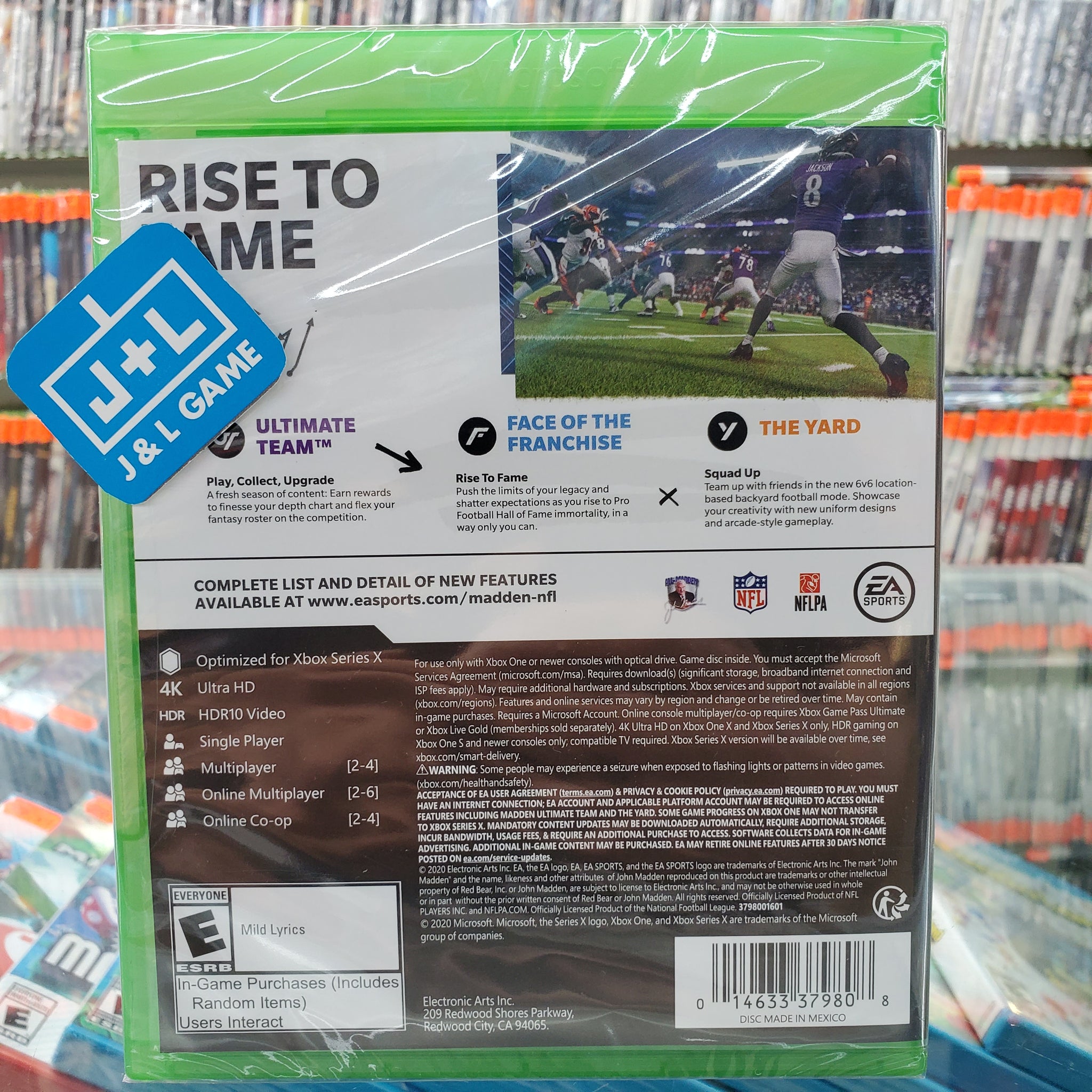 Madden NFL 21 - (XB1) Xbox One – J&L Video Games New York City