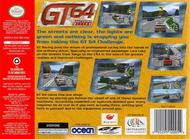 Gt64 n64 store