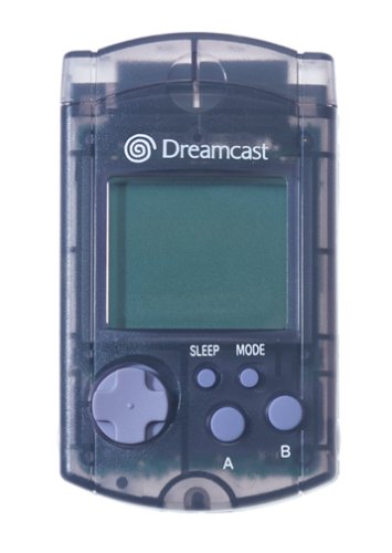 Sega Dreamcast Visual Memory Unit VMU (Black) - (DC) Sega Dreamcast [P ...