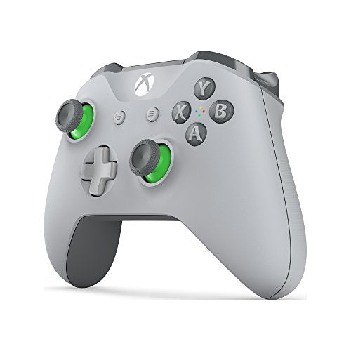 Microsoft Xbox One Wireless Controller (Grey/Green) - (XB1) Xbox One ...